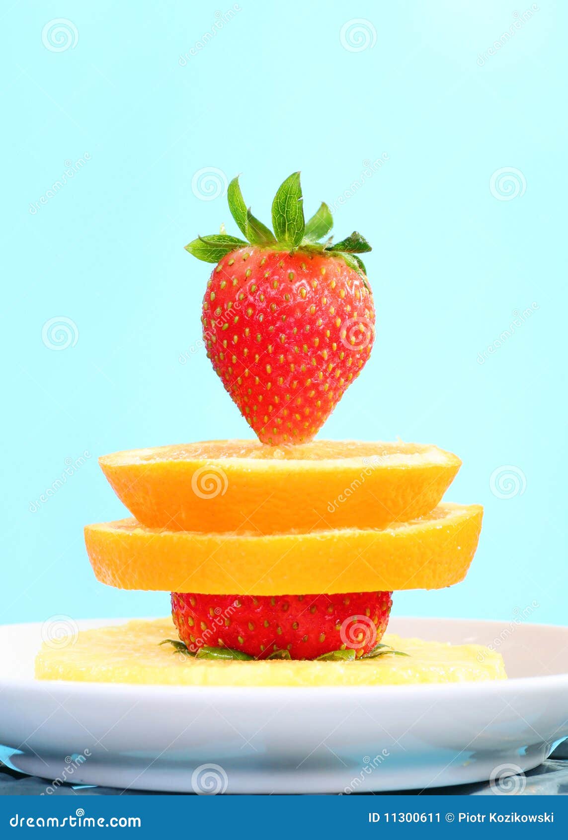 Frutas doces imagem de stock. Imagem de morango, abacaxi - 11300611