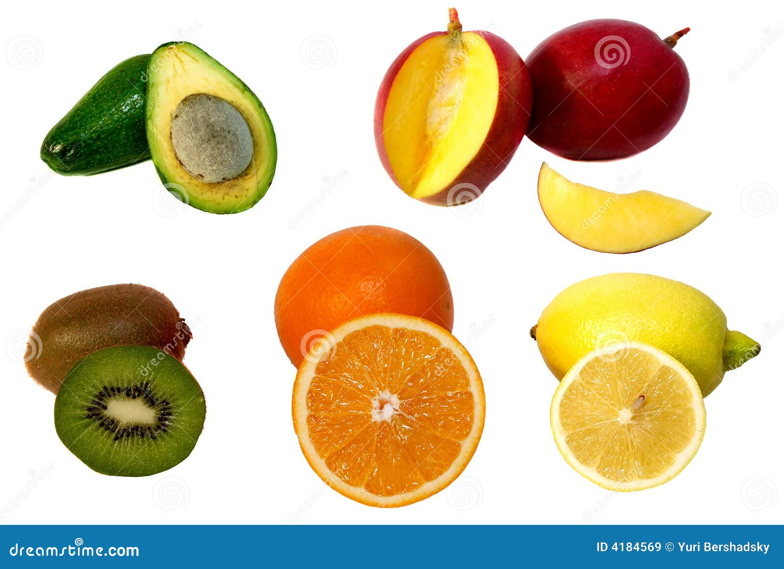 Frutas en el fondo blanco imagen de archivo. Imagen de dietas - 4184569