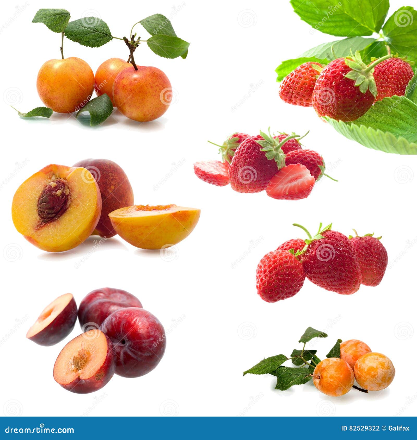 Frutas en el fondo blanco foto de archivo. Imagen de frutas - 82529322