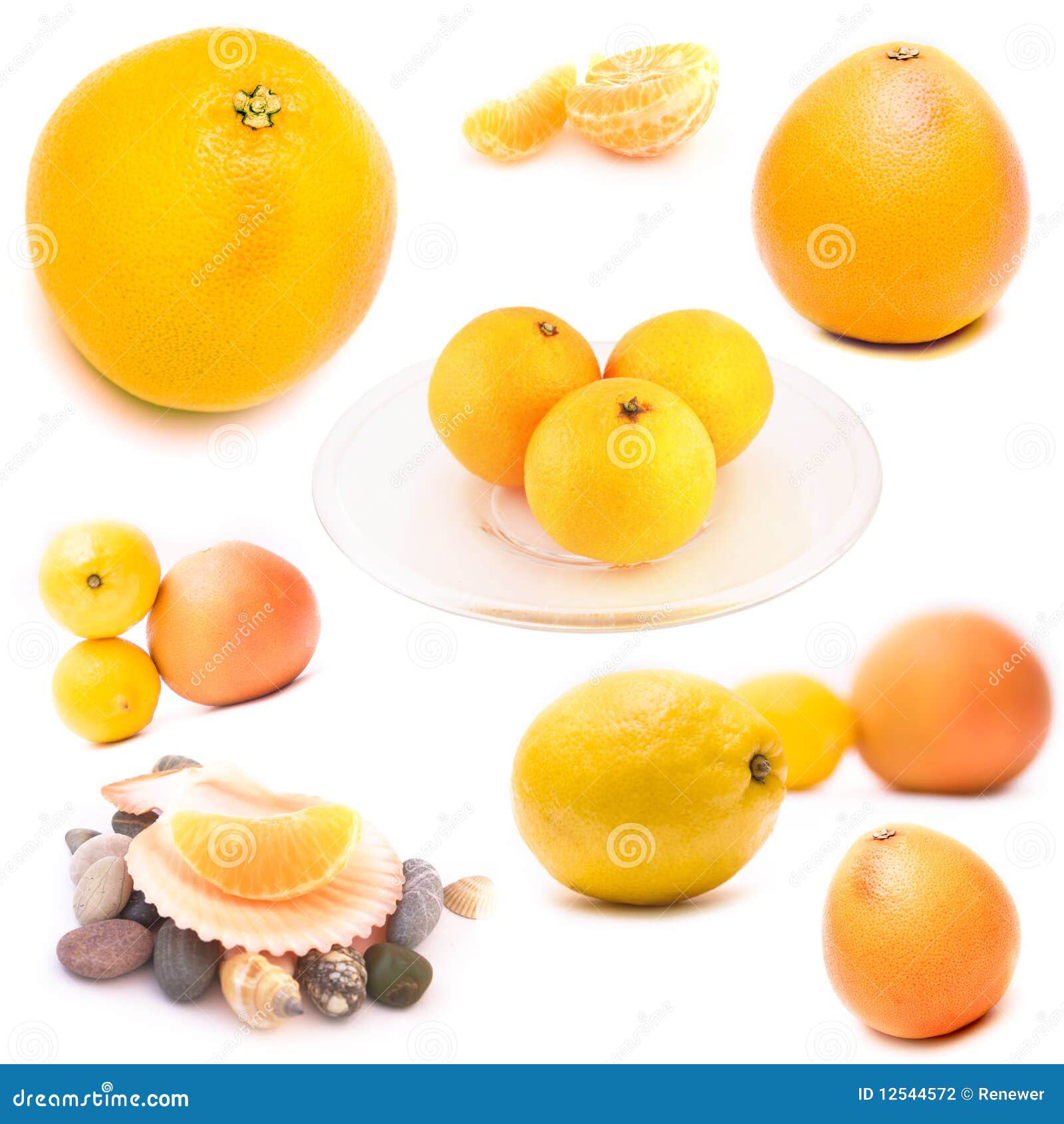 Frutas isoladas foto de stock. Imagem de folha, refrescamento - 12544572