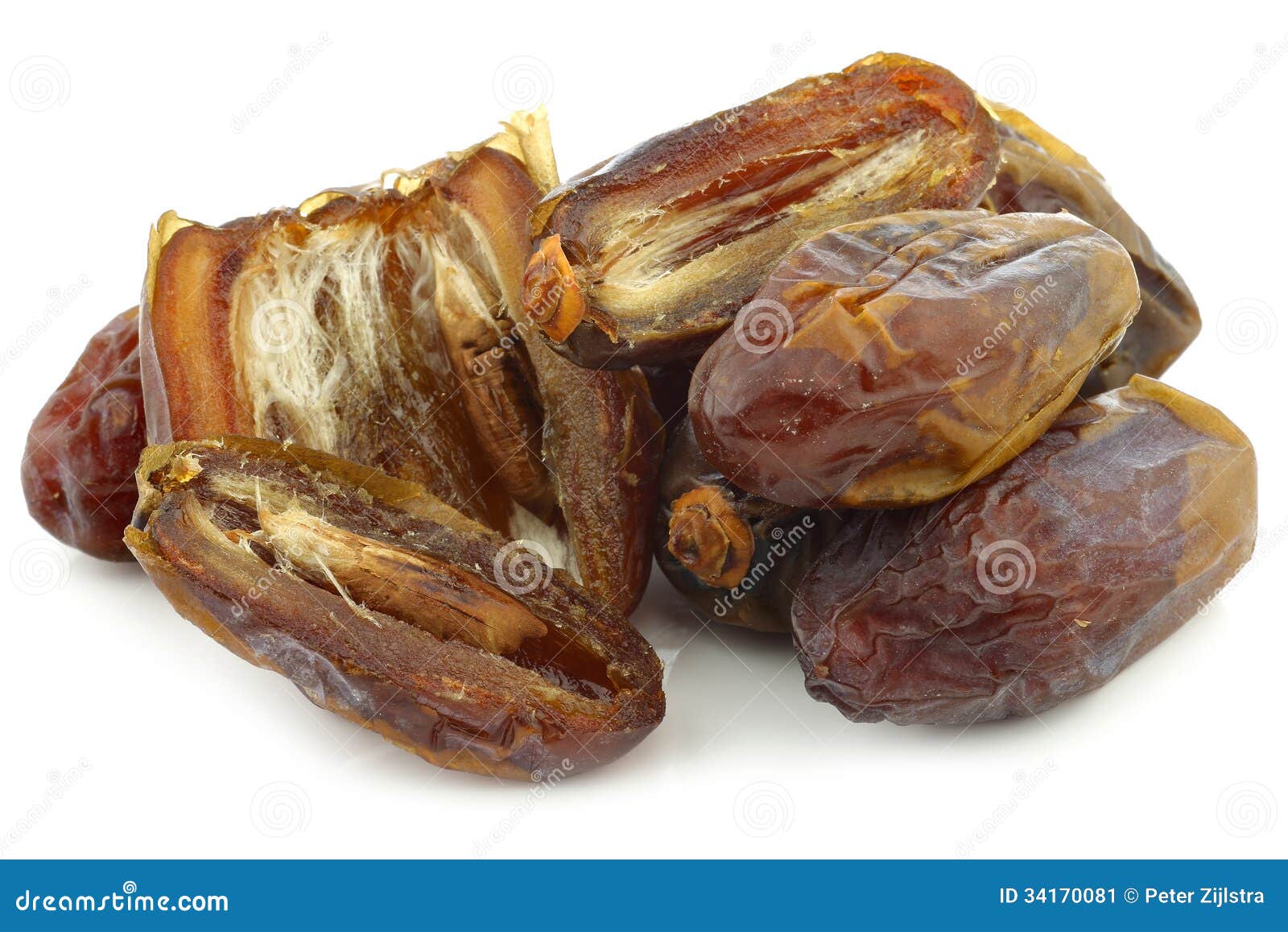 Fruto Da Data E Um Corte Um Imagem de Stock - Imagem de datas, doce ...