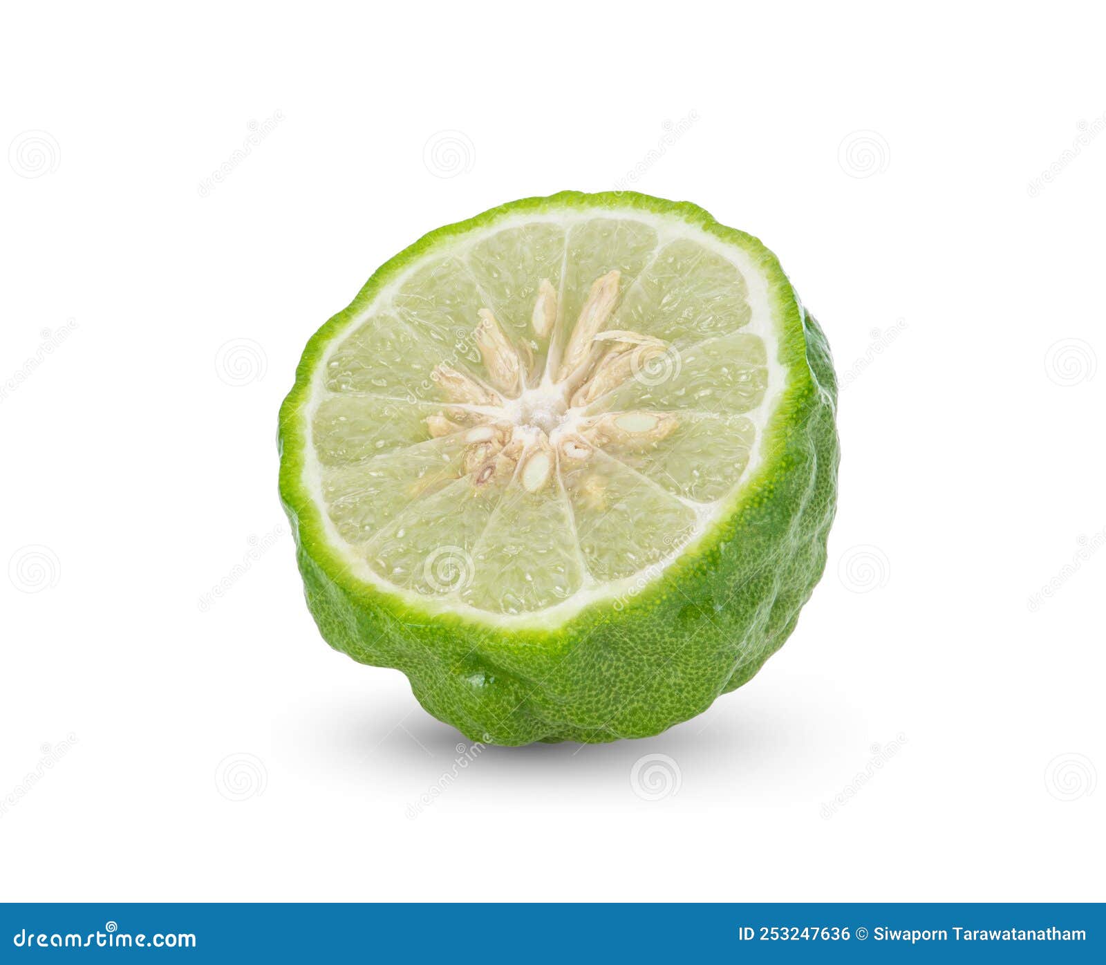 Fruto De Bergamot Aislado En Fondo Blanco Foto de archivo - Imagen de ...