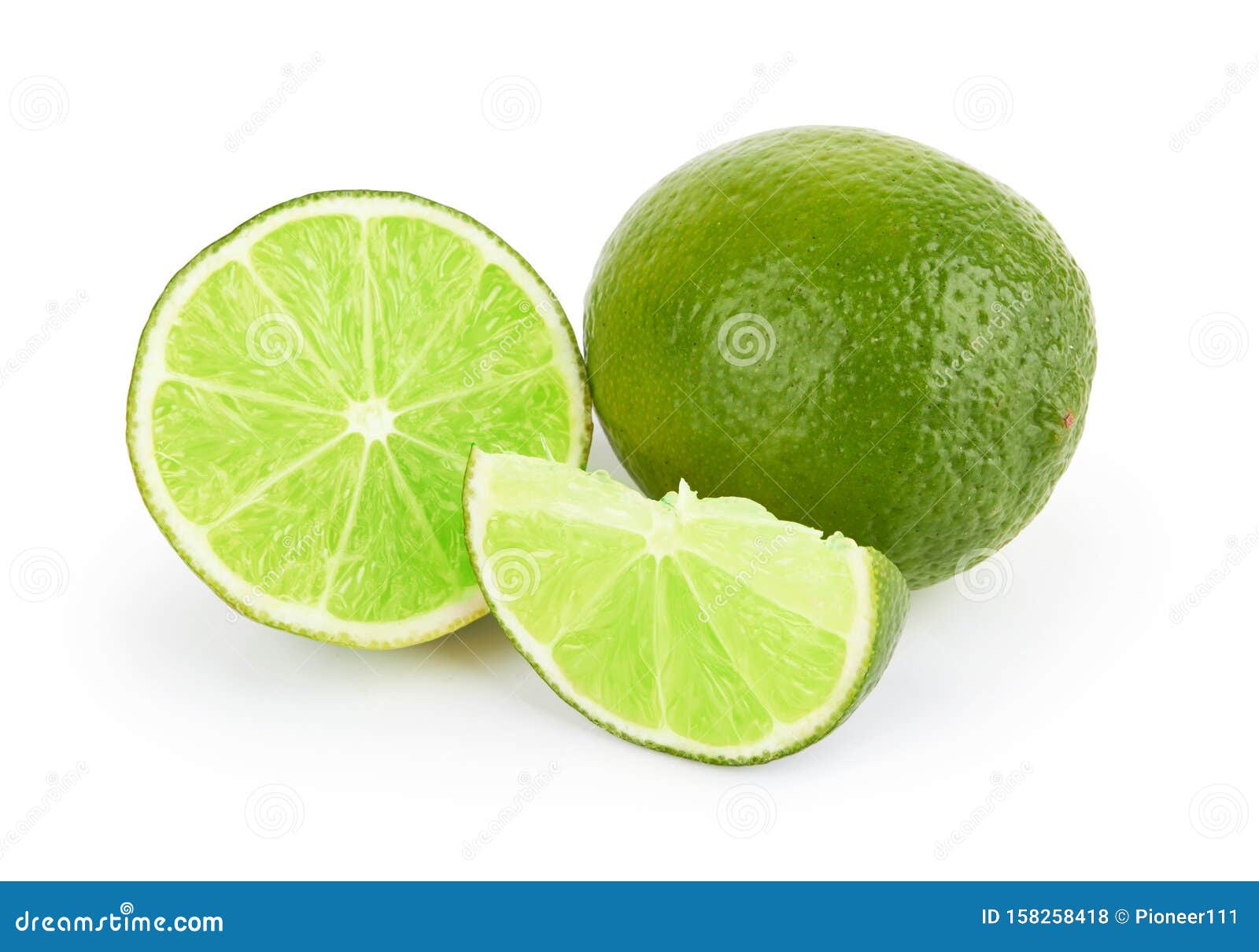 Fruto de lima isolado foto de stock. Imagem de fundo - 158258418