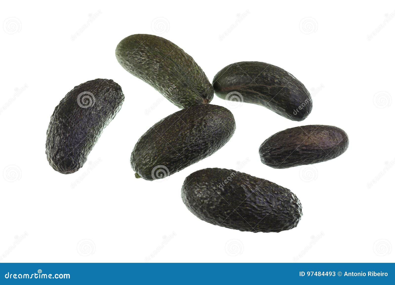 Fruto Sem Sementes Do Abacate Imagem de Stock - Imagem de forma ...