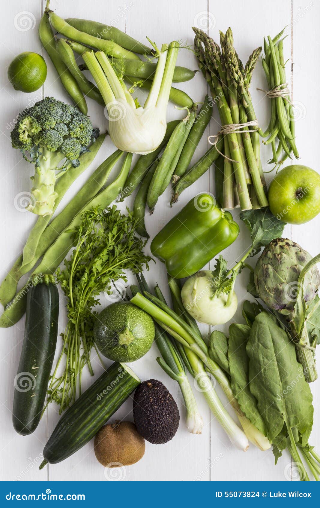 Fruto Verde Uma Coleção Vegetal Foto de Stock - Imagem de pepino ...