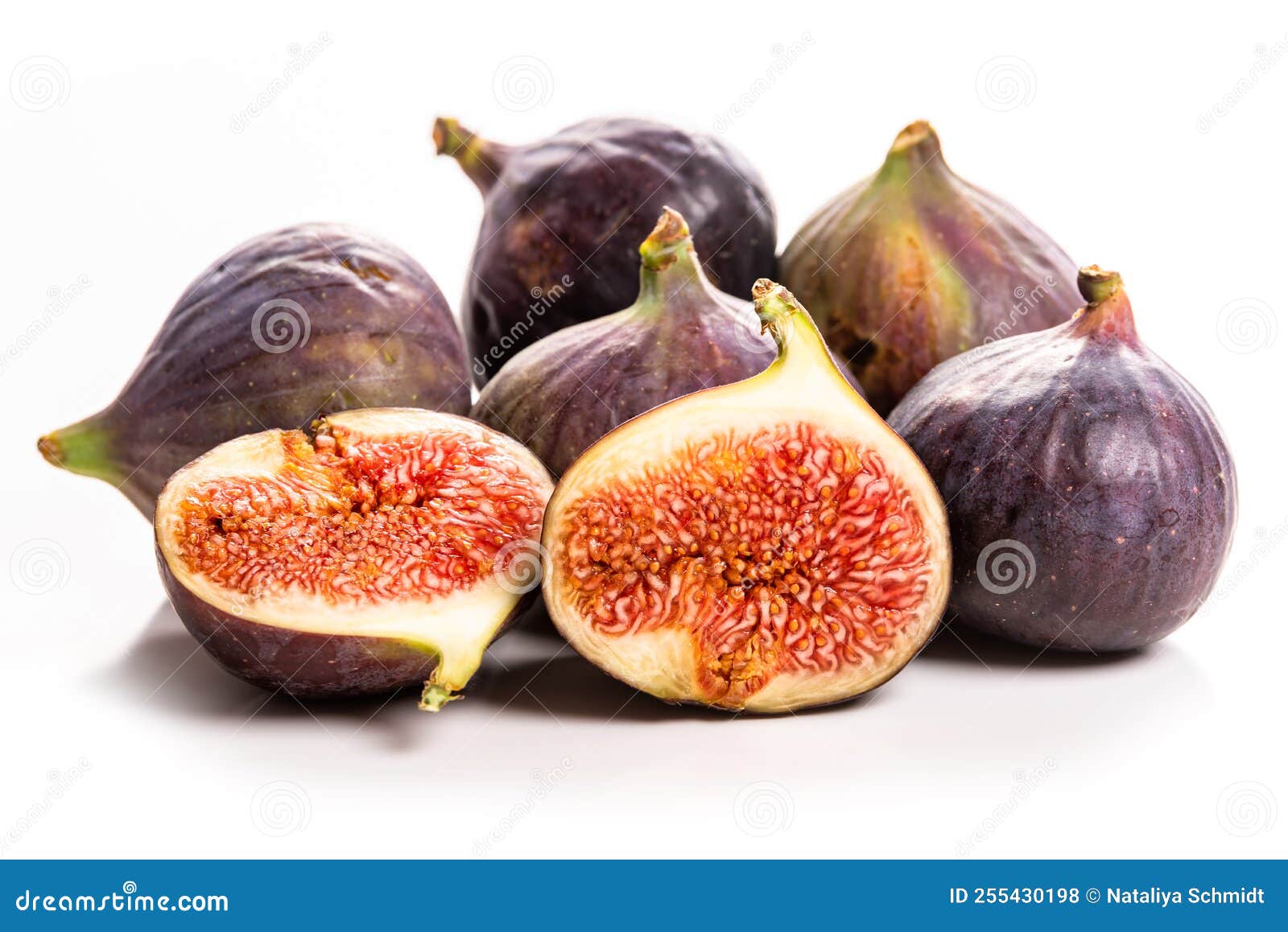Frutos De Higo. Aislar Sobre Fondo Blanco Foto de archivo - Imagen de ...