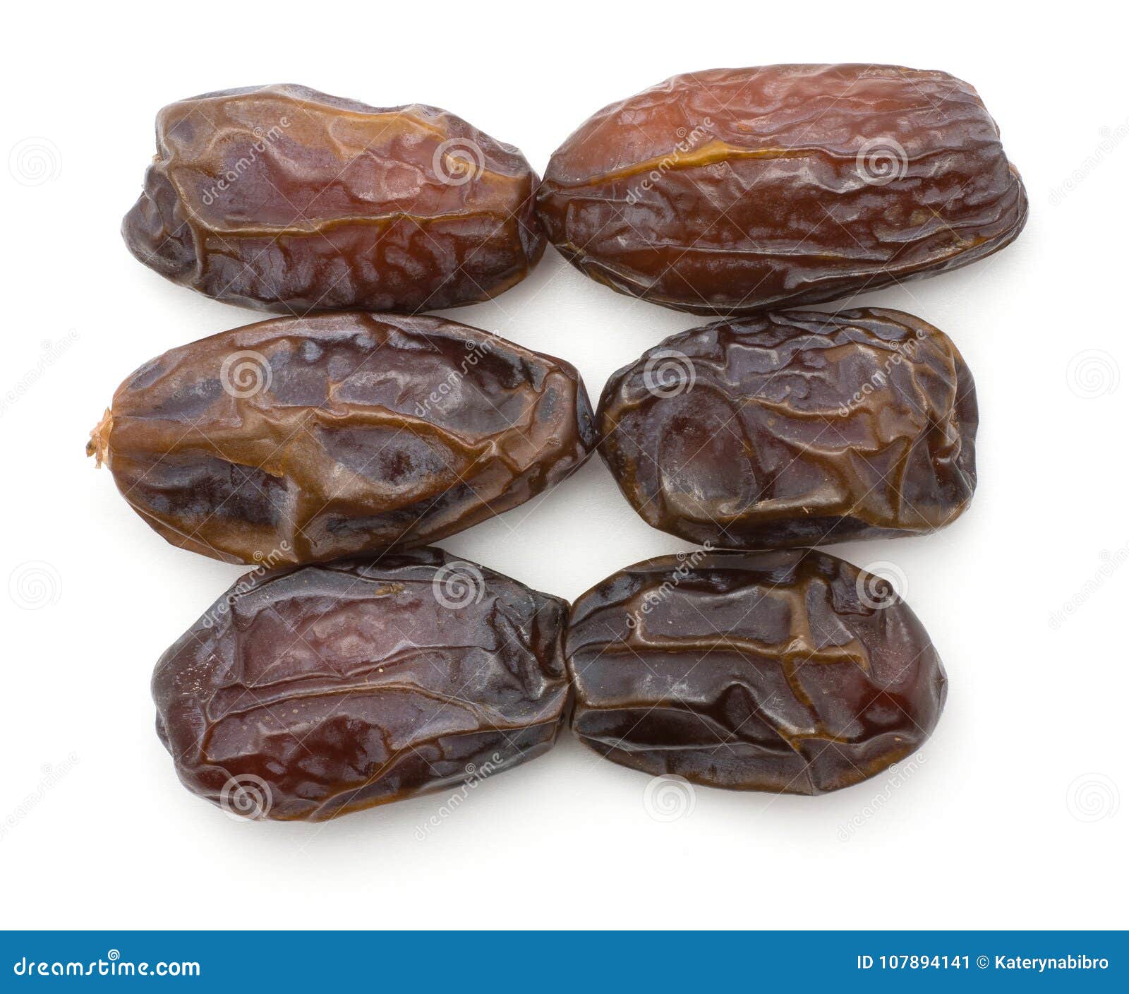 Frutta Del Dattero Secco Su Bianco Immagine Stock - Immagine di data ...