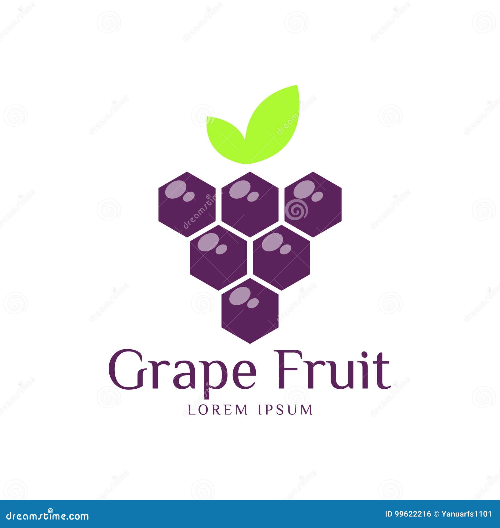 Frutta fresca Logo Vector illustrazione vettoriale. Illustrazione di ...