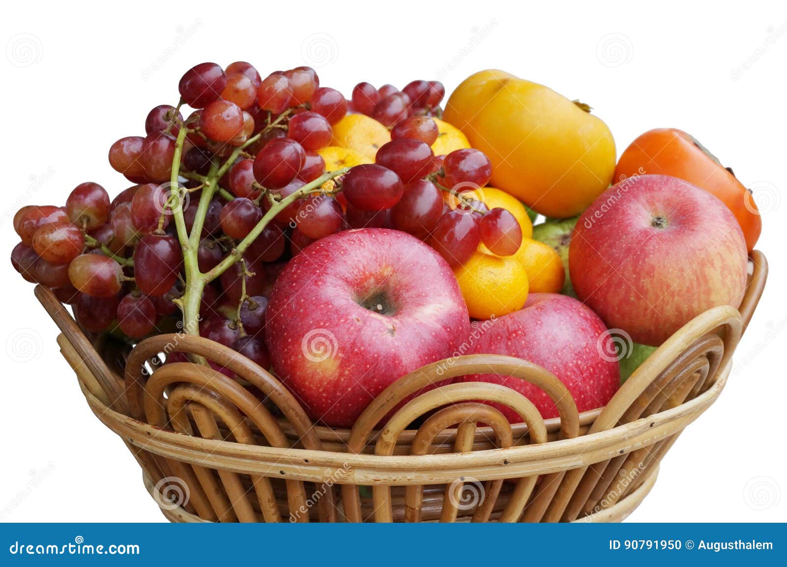 Frutta mista fresca fotografia stock. Immagine di bianco - 90791950