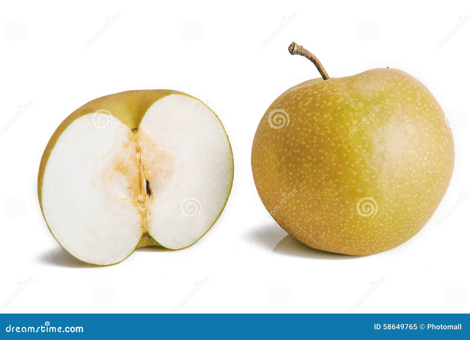 Frutti Asiatici Della Pera Di Pyrus Pyrifolia Immagine Stock - Immagine ...