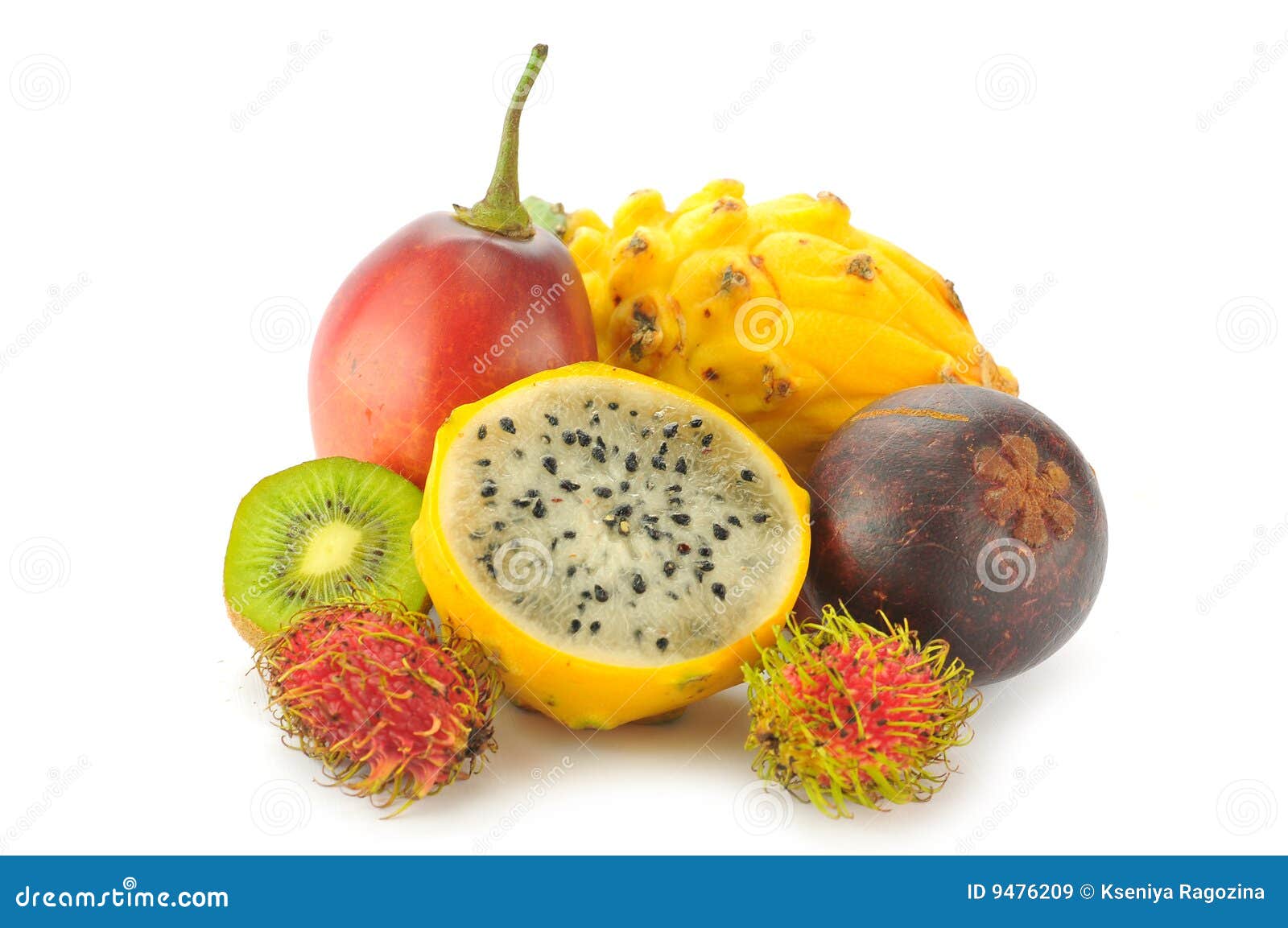 Frutti tropicali immagine stock. Immagine di ingrediente - 9476209