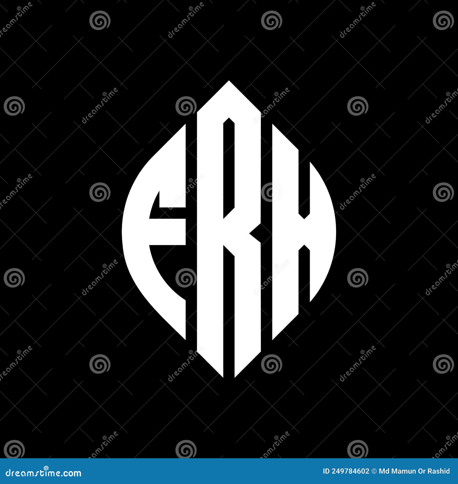 FRX Circle Letter Logo Design with Circle and Ellipse Shape. FRX ...