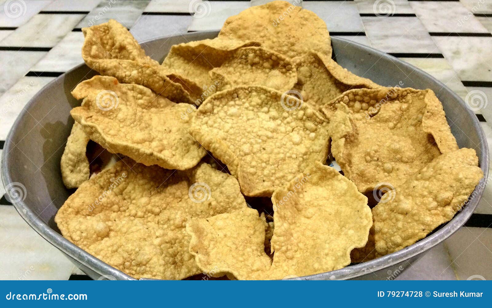 Fry khichiya stock photo. Image of indian, snacks, suri - 79274728