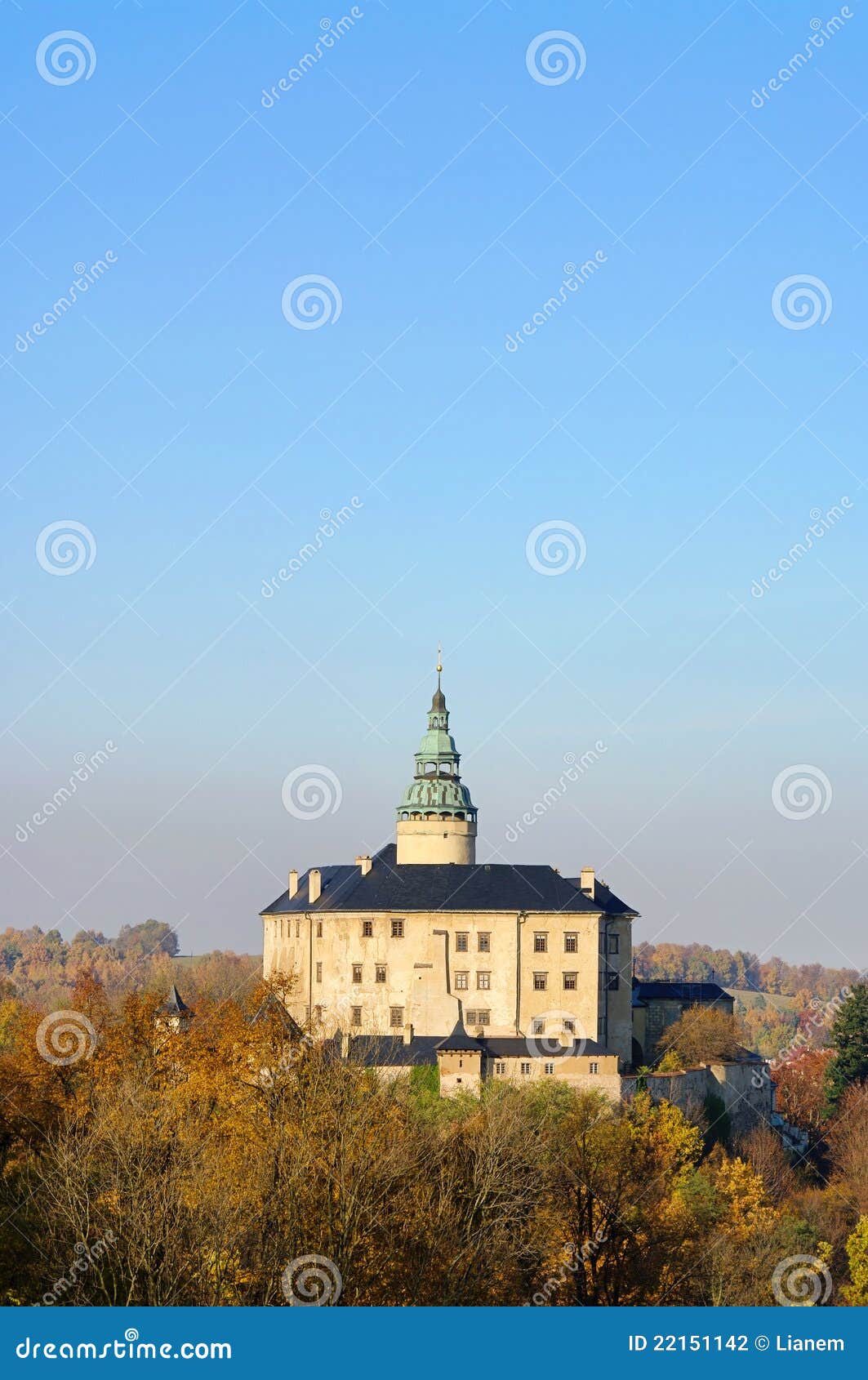 Frydland castle stock photo. Image of wall, forest, rock - 22151142