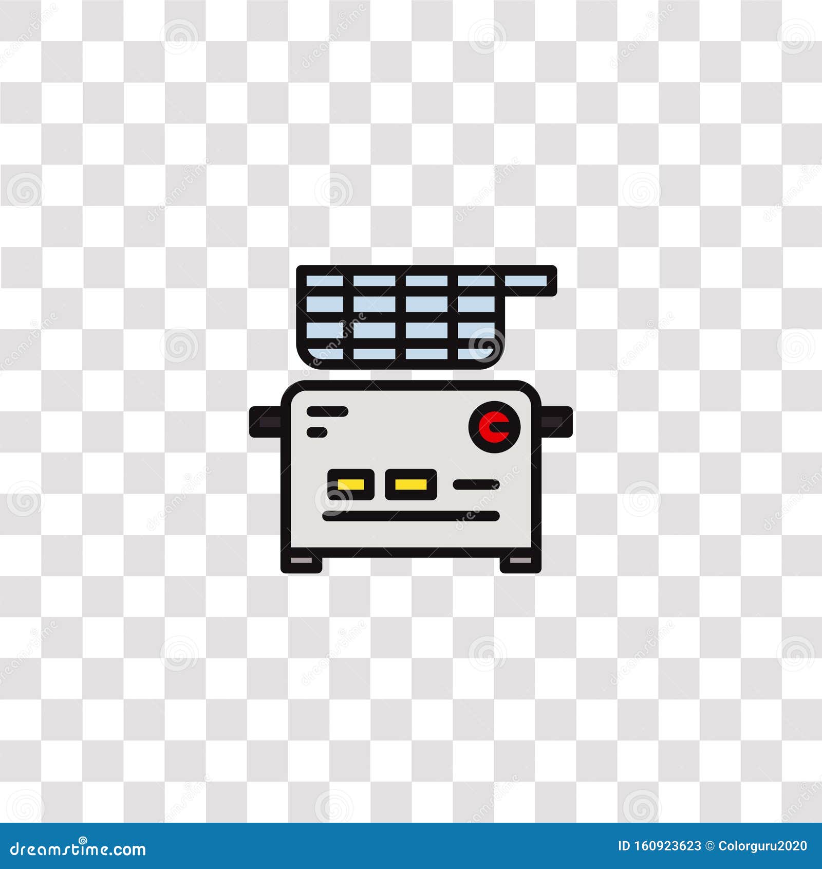 Fryer Icon Sign and Symbol. Fryer Color Icon for Website Design and ...