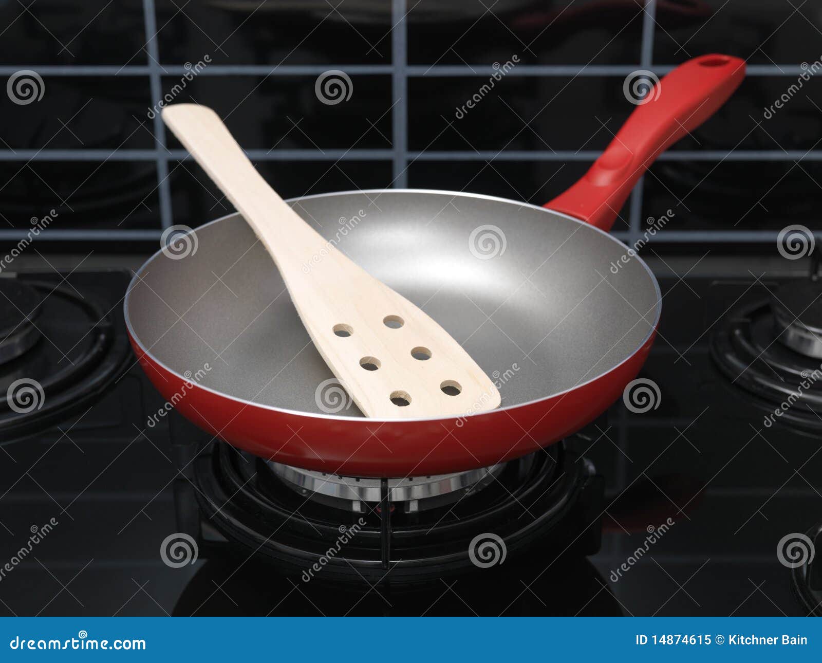 Frying Pan stock image. Image of preparation, single - 14874615