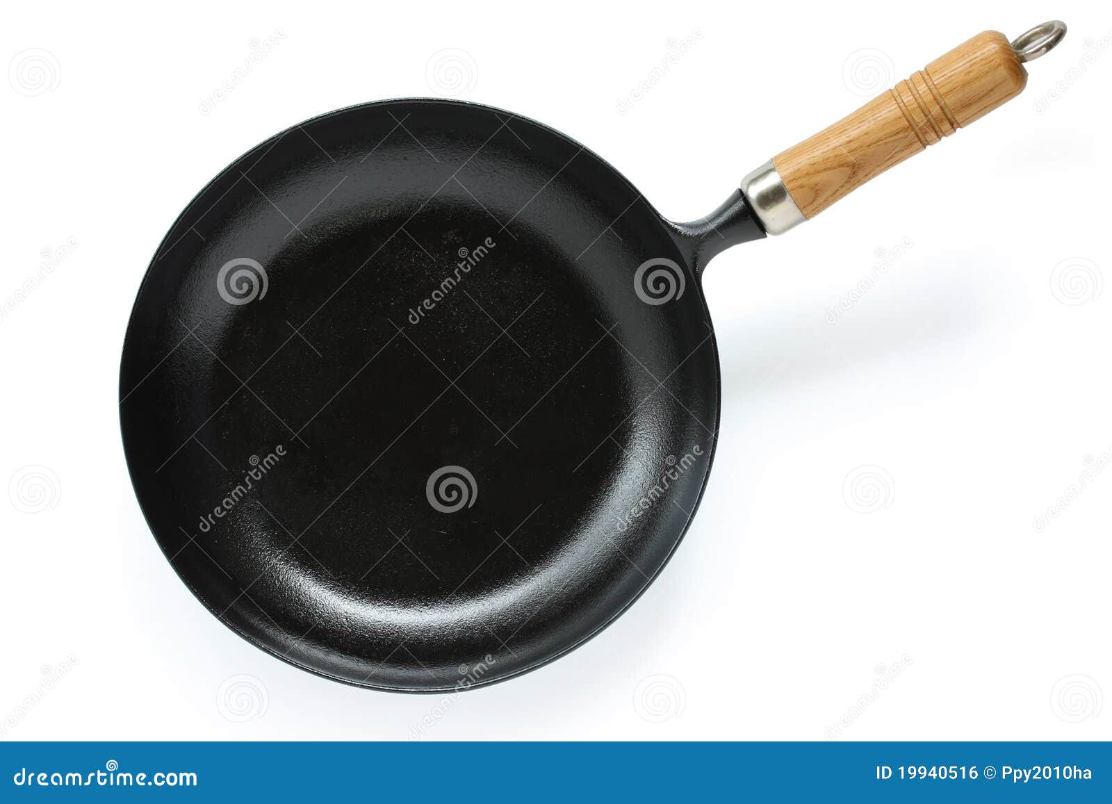 Frying pan stock photo. Image of white, kitchenware, cookware - 19940516
