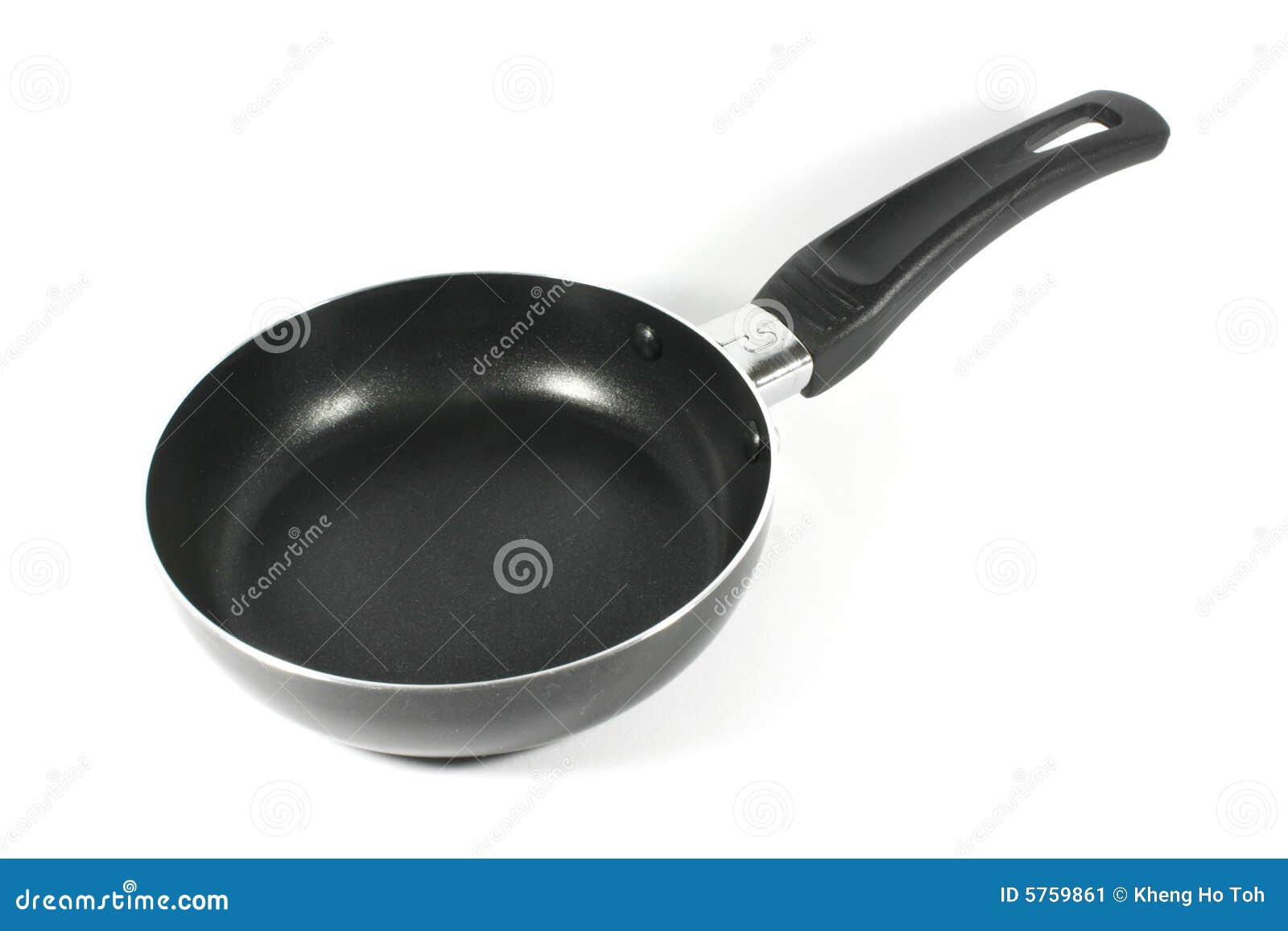 Frying Pan stock image. Image of black, cooking, isolated - 5759861
