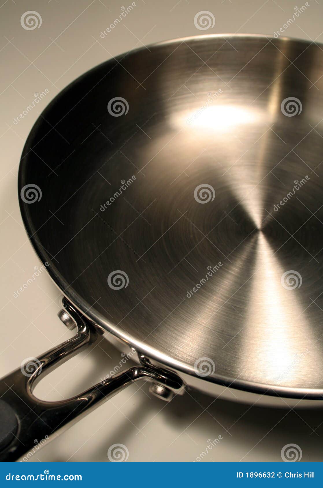 Frying Pan Base stock photo. Image of handles, pots, reflection - 1896632