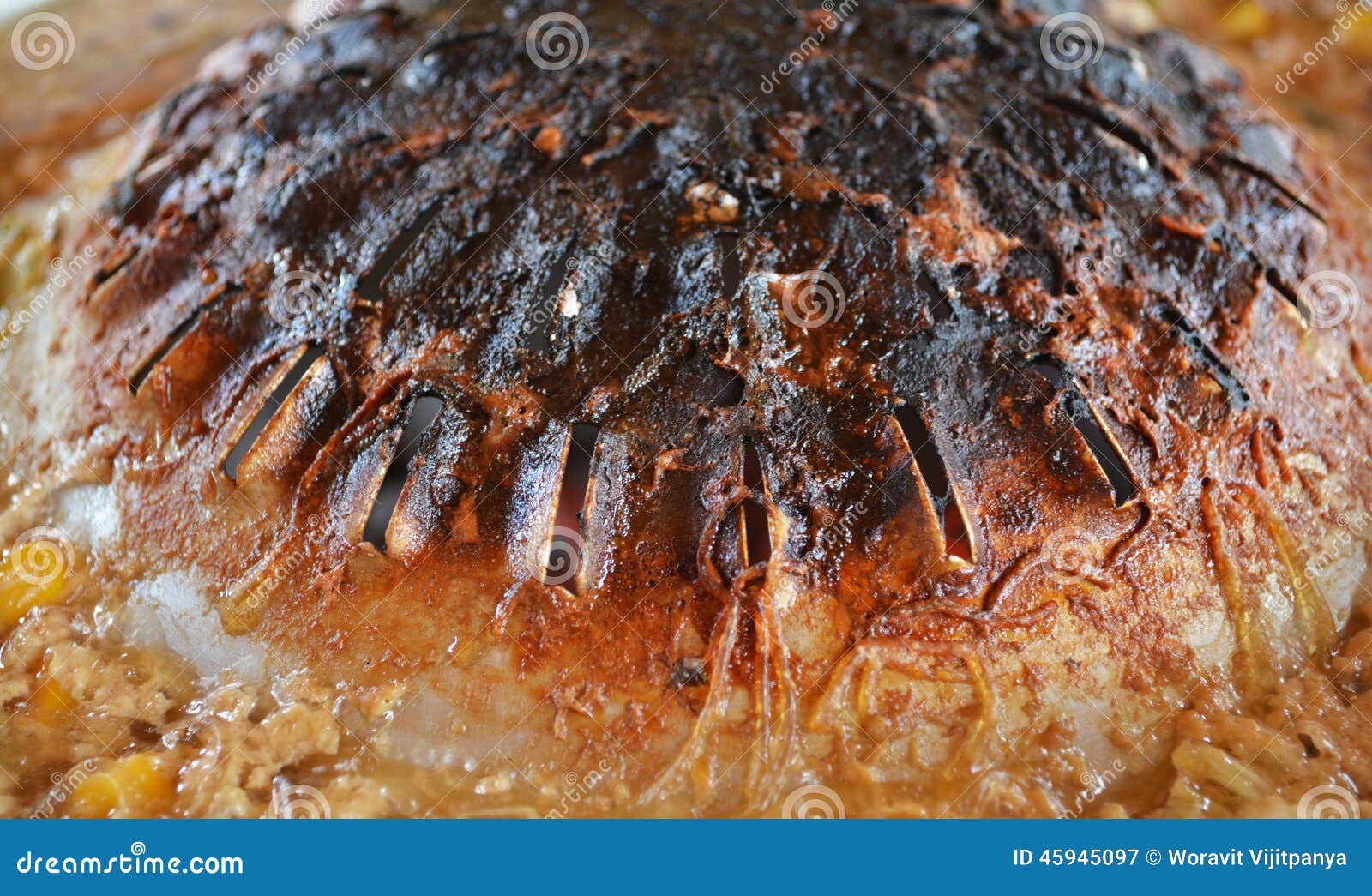Frying Pan Burns stock image. Image of charred, burnt - 45945097