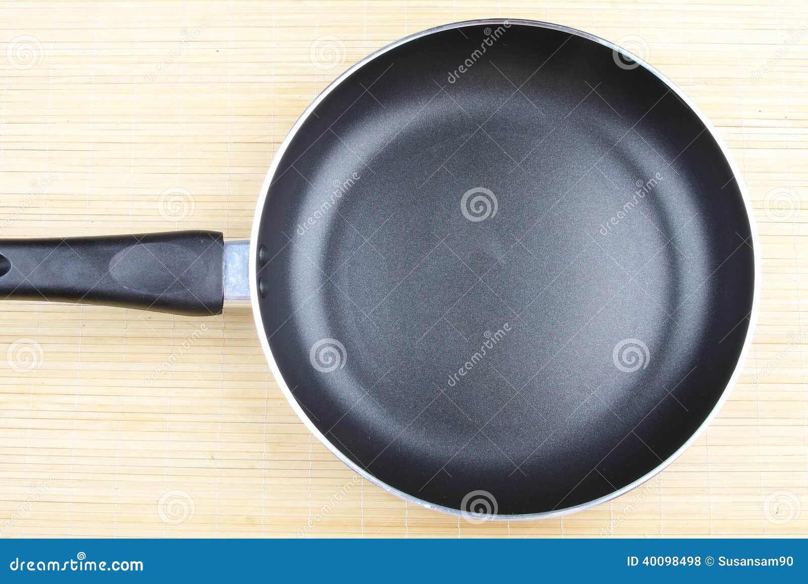 Frying Pan for Cooking,top View. Stock Photo - Image of clean, people ...