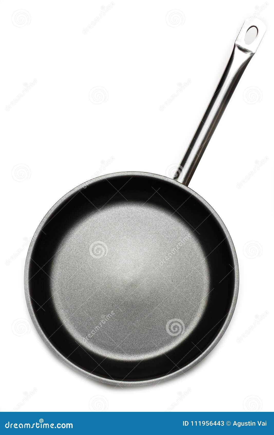 A Frying Pan in Cut Out View Stock Image - Image of frying, kitchenware ...