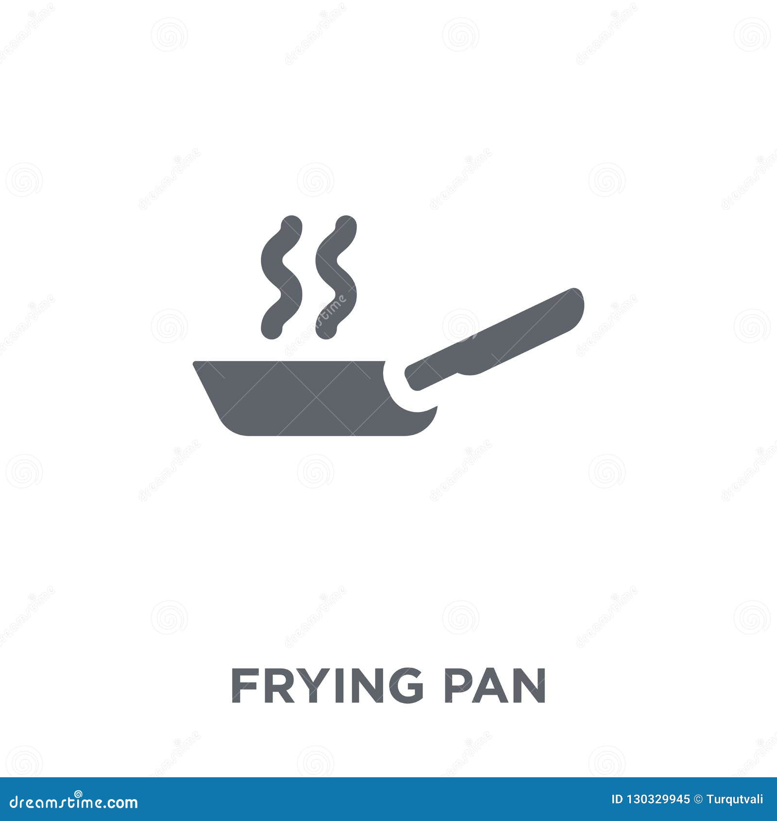 Frying Pan Icon from Collection. Stock Vector - Illustration of tool ...