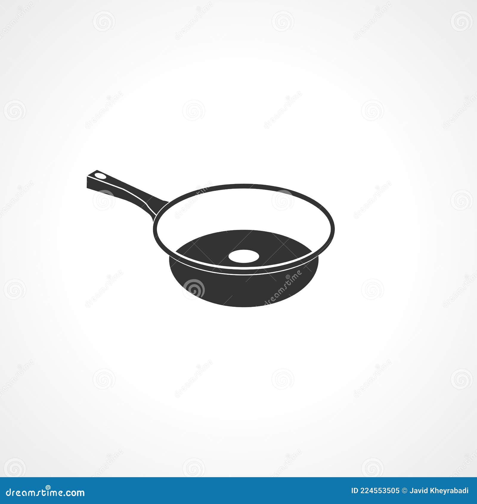 Frying Pan Icon. Frying Pan Isolated Vector Icon Stock Illustration ...