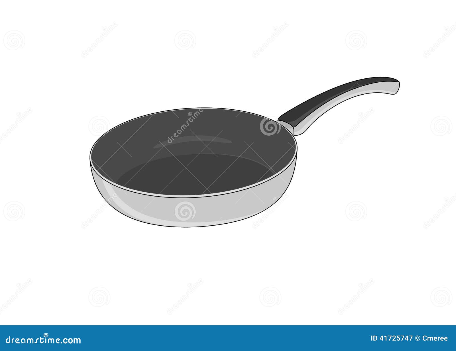 Frying Pan Vector Illustration | CartoonDealer.com #23509108