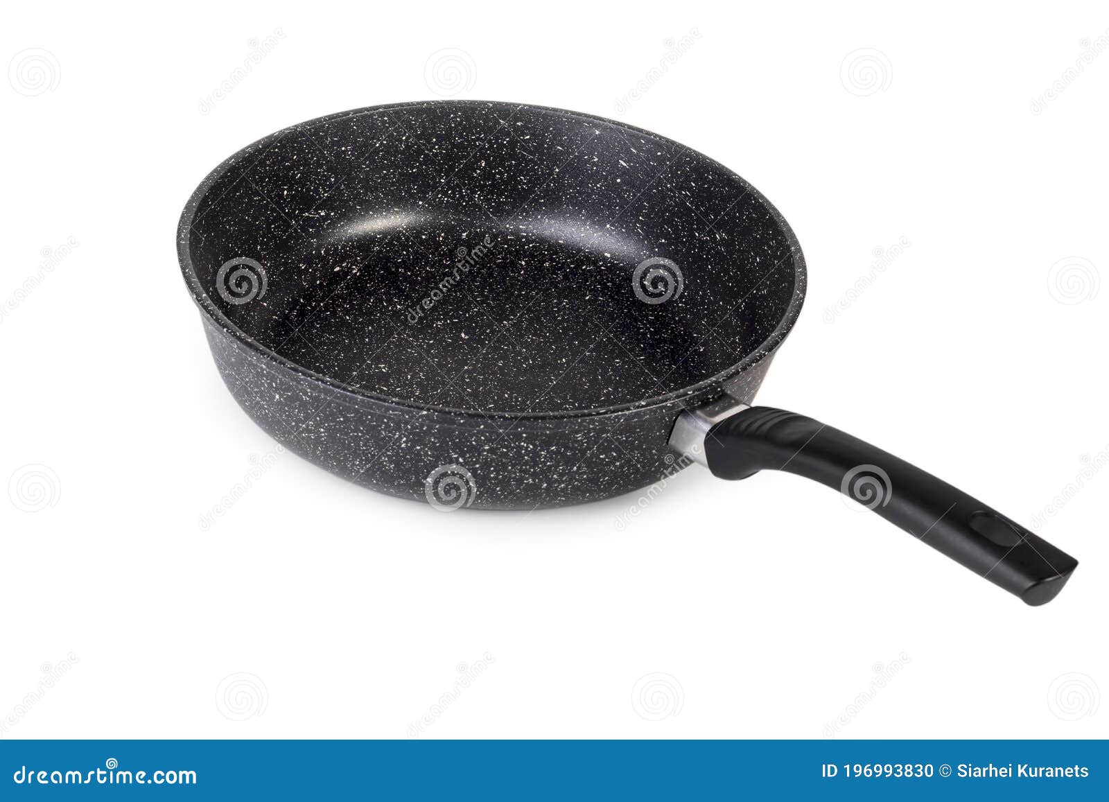 Frying Pan. with Large Edges and Deep Bottom. Non-stick Coated. Close ...
