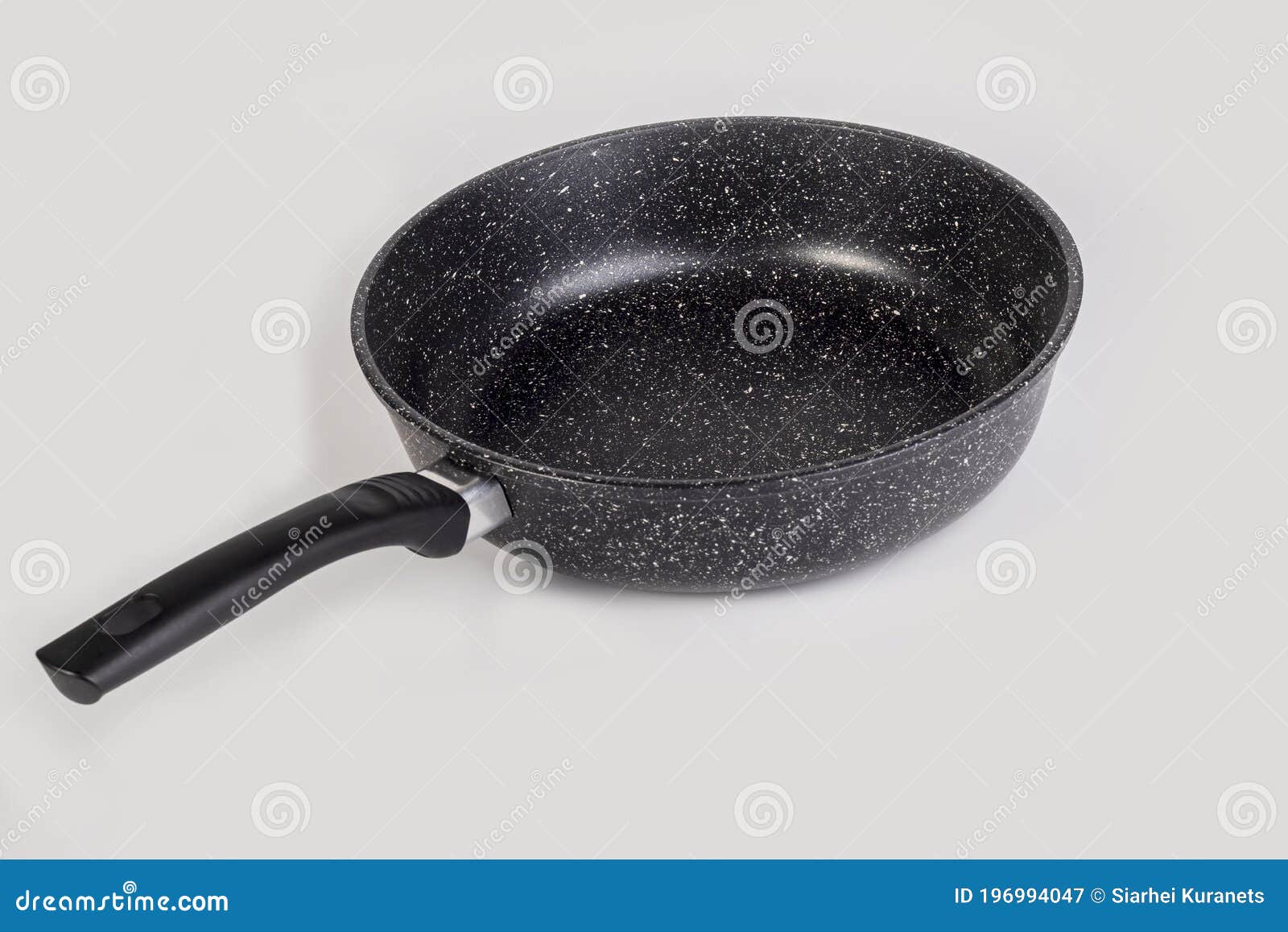 Frying Pan. with Large Edges and Deep Bottom. Non-stick Coated. Close ...