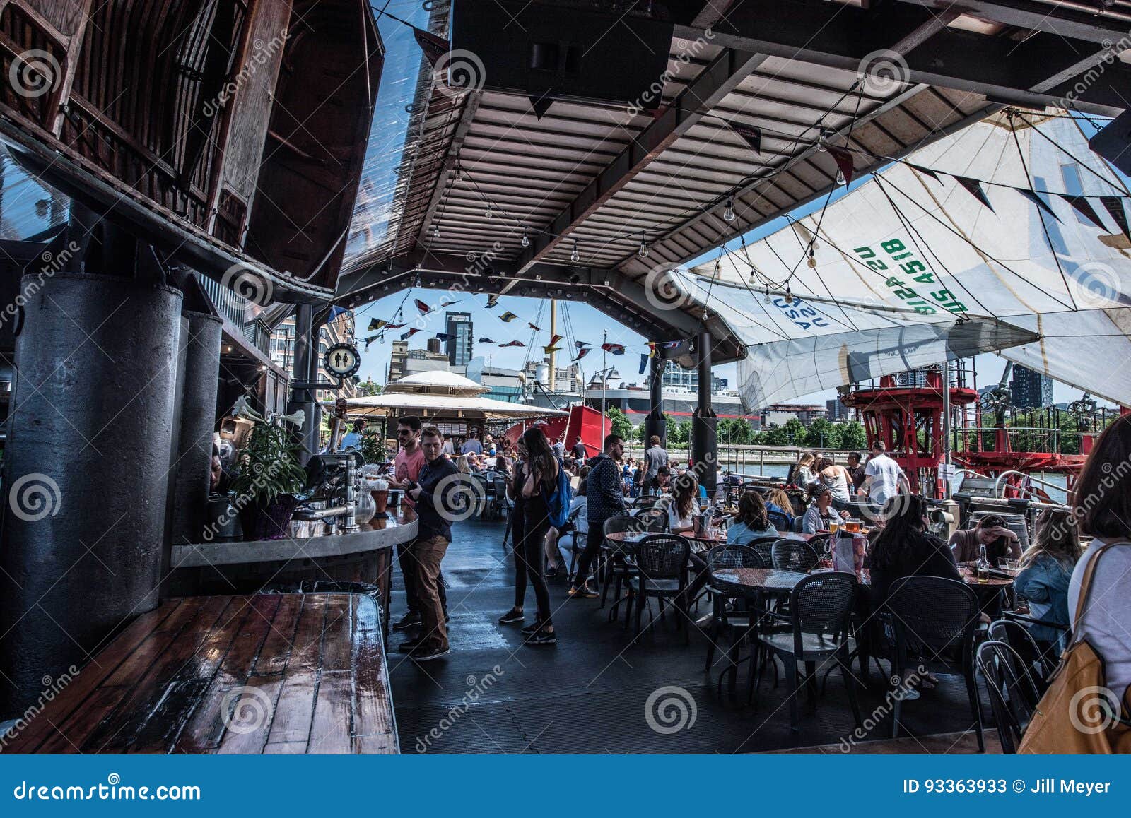 Frying Pan NYC editorial stock photo. Image of peers - 93363933