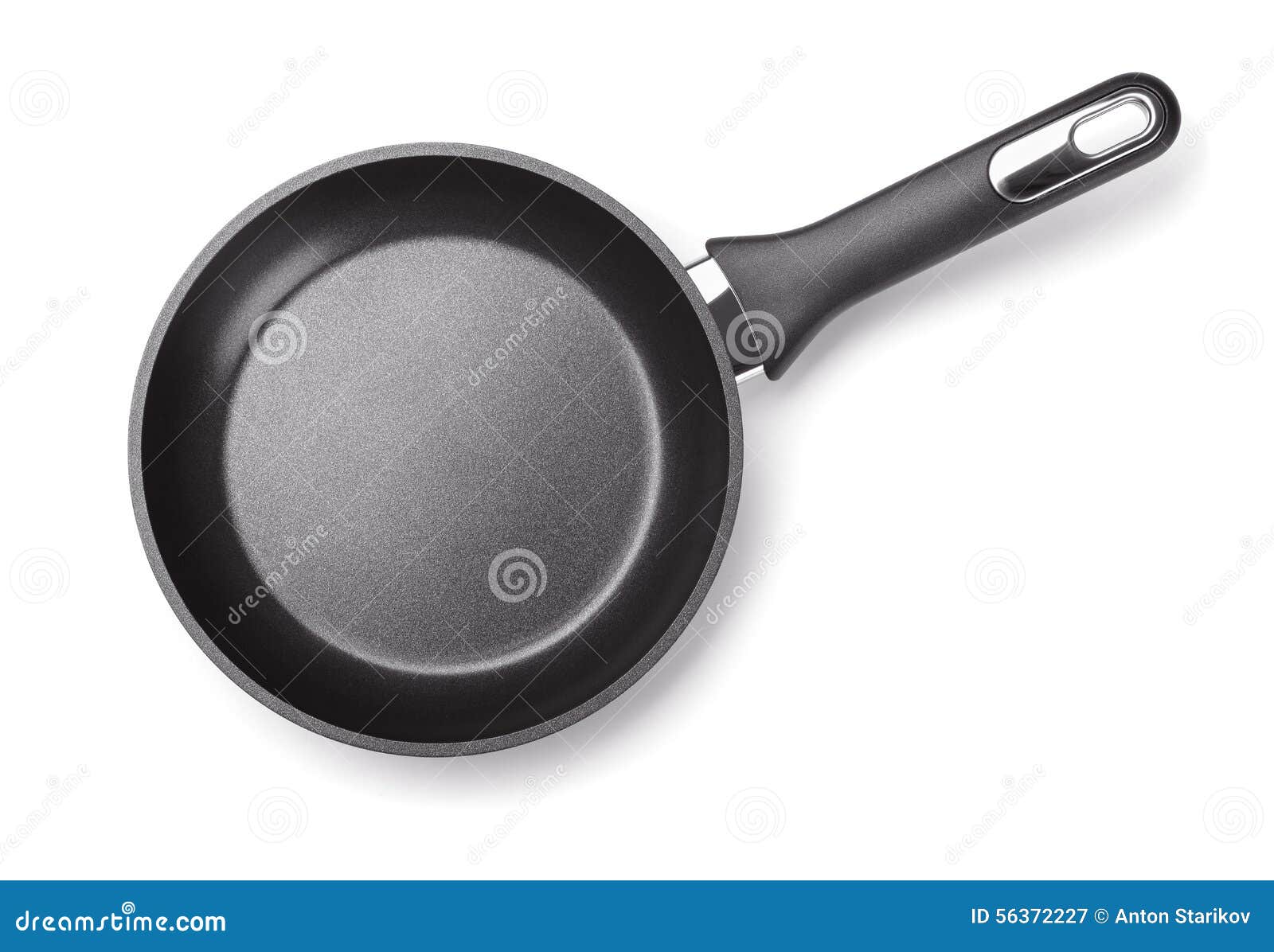Frying pan stock image. Image of isolated, household - 56372227