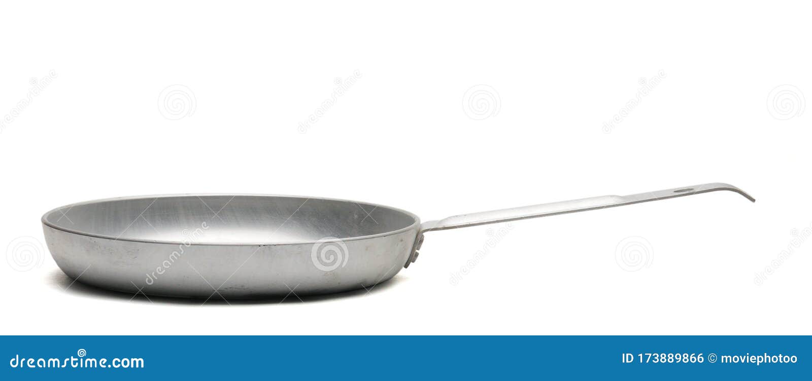 Frying Pan on a White Background Stock Photo - Image of closeup, cook ...