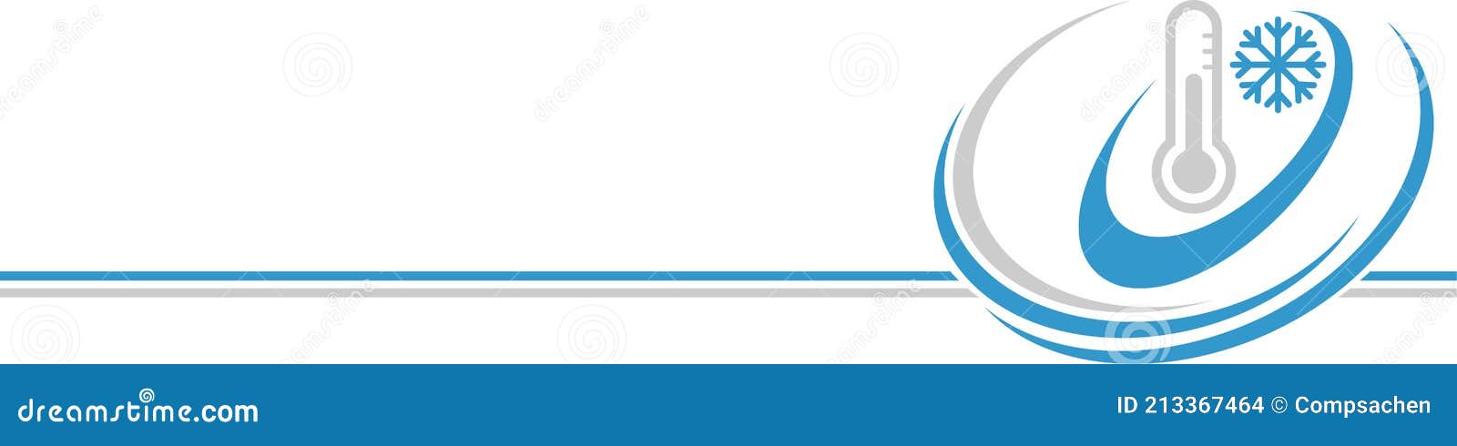 Thermometer and Snowflake, Temperature Logo, Air Conditioning Logo, Air ...