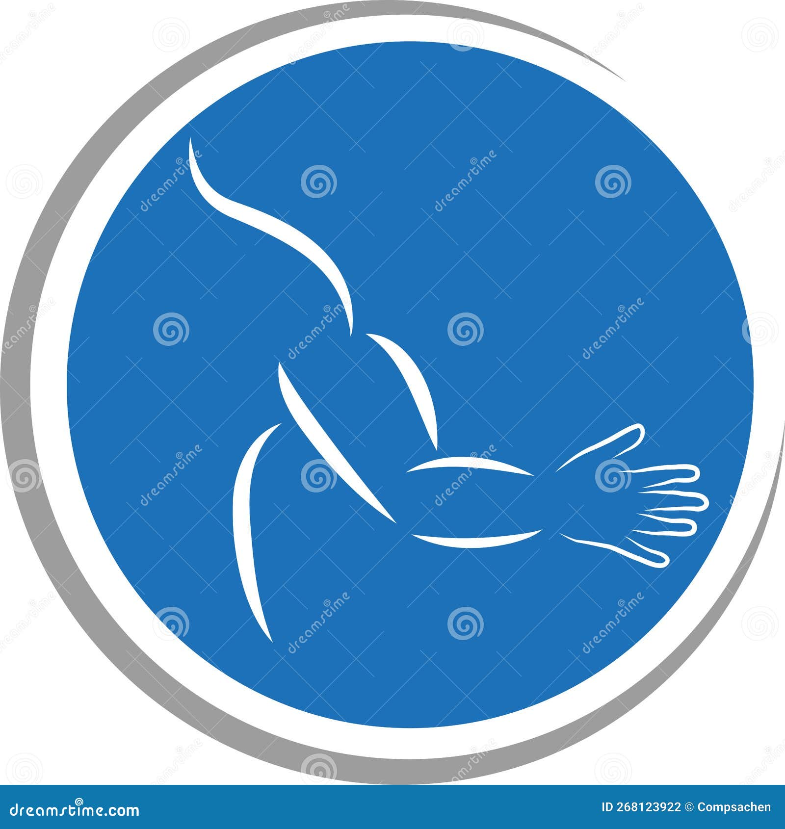 Person in Motion, Hand, Hand Rehabilitation Logo, Hand Therapy Logo ...