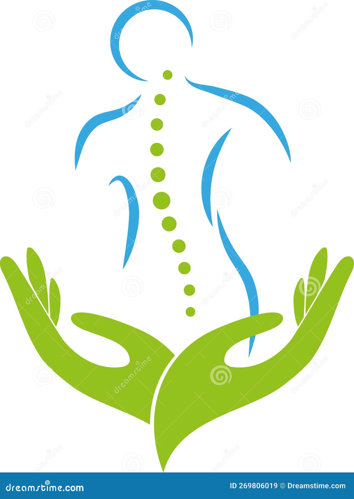 Person In Motion Logo Chiropractor Logo Orthopedics Logo Physical