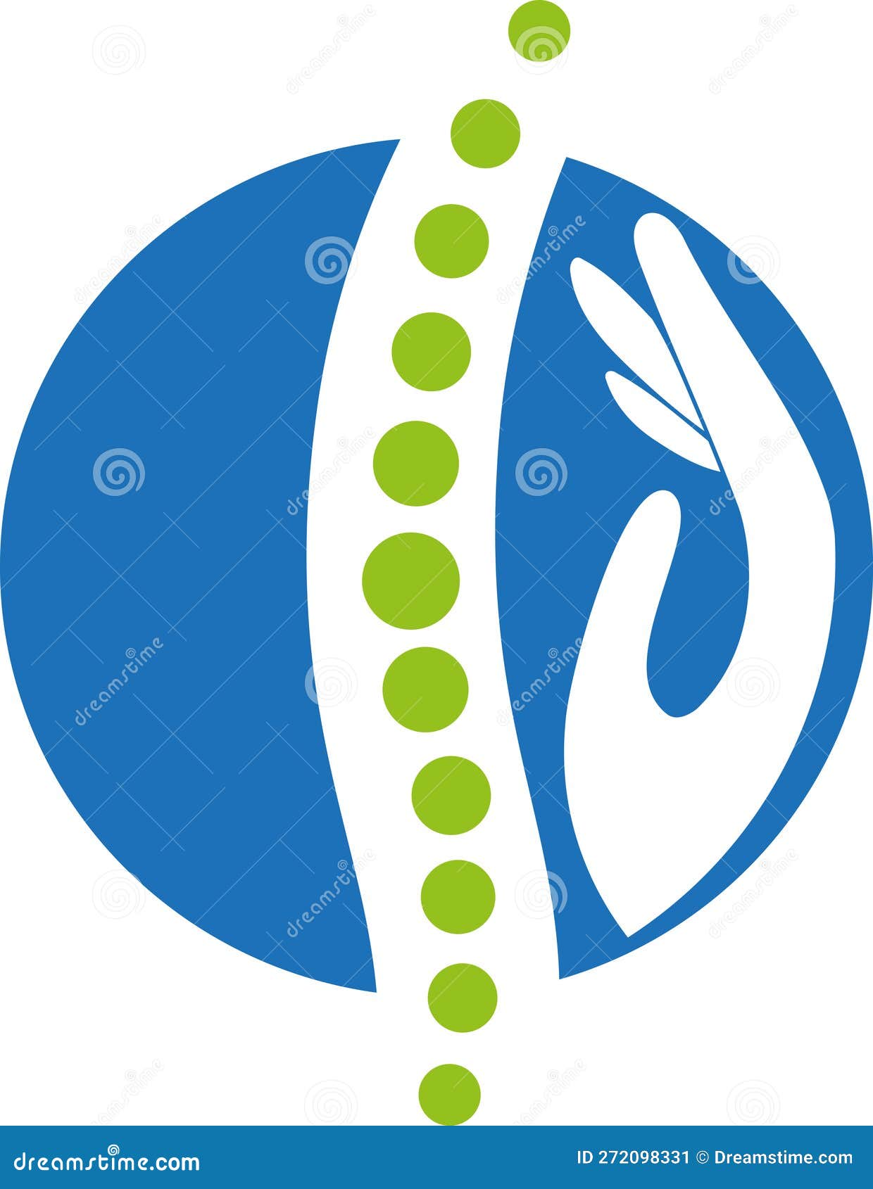 Hand And Spine Logo Chiropractor Logo Orthopedics Logo Physical