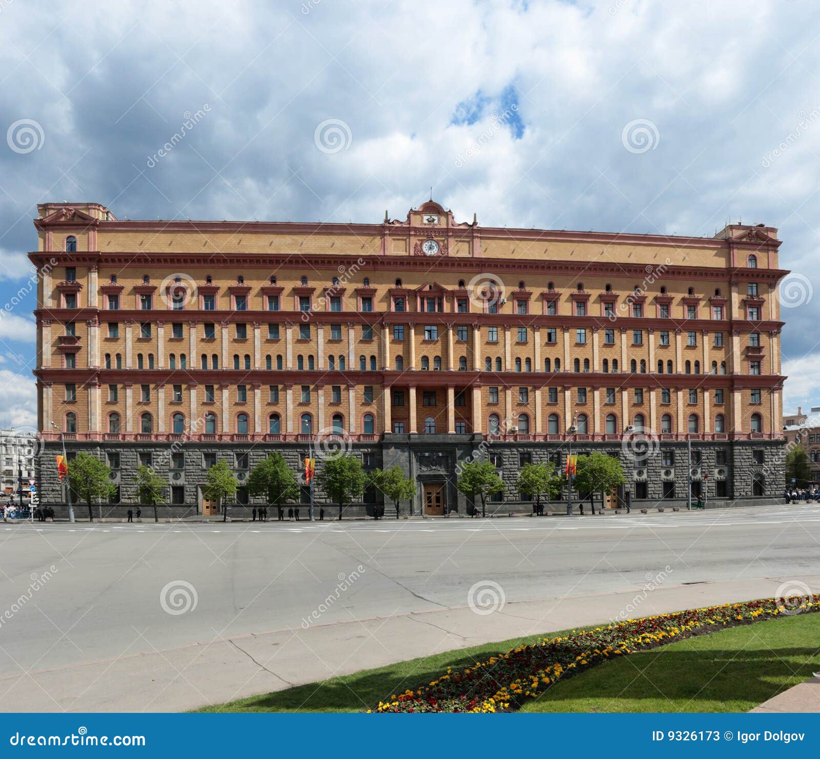FSB main building stock image. Image of repression, intelligence - 9326173