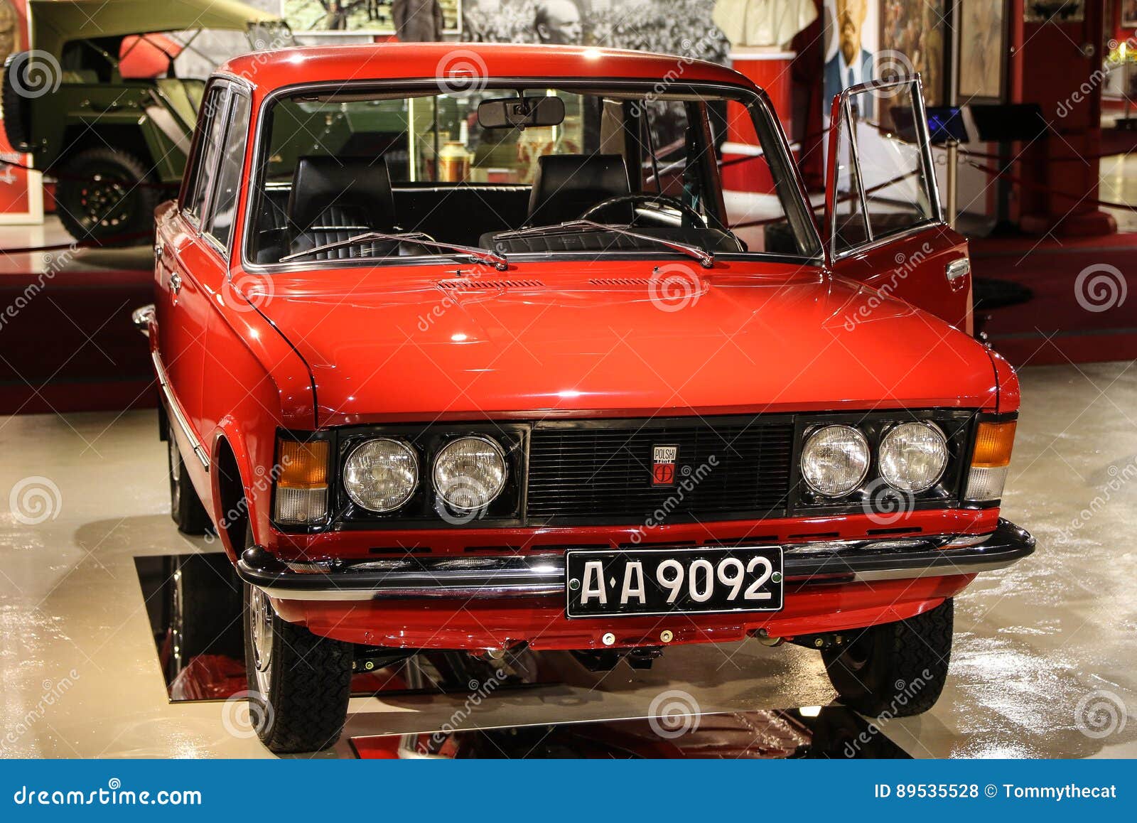FSO Fiat 125P editorial stock photo. Image of 125p, wolga - 89535528