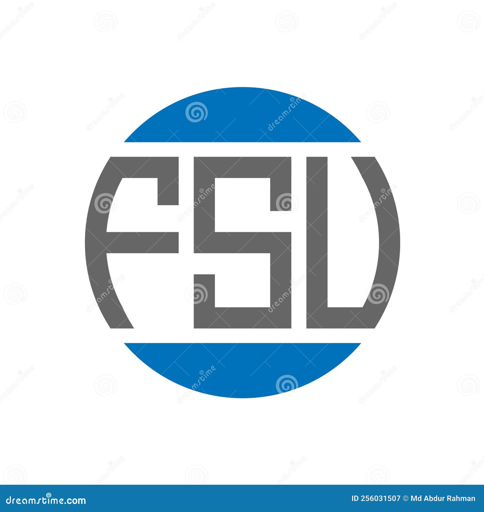 FSV Letter Logo Design On White Background. FSV Creative Initials ...