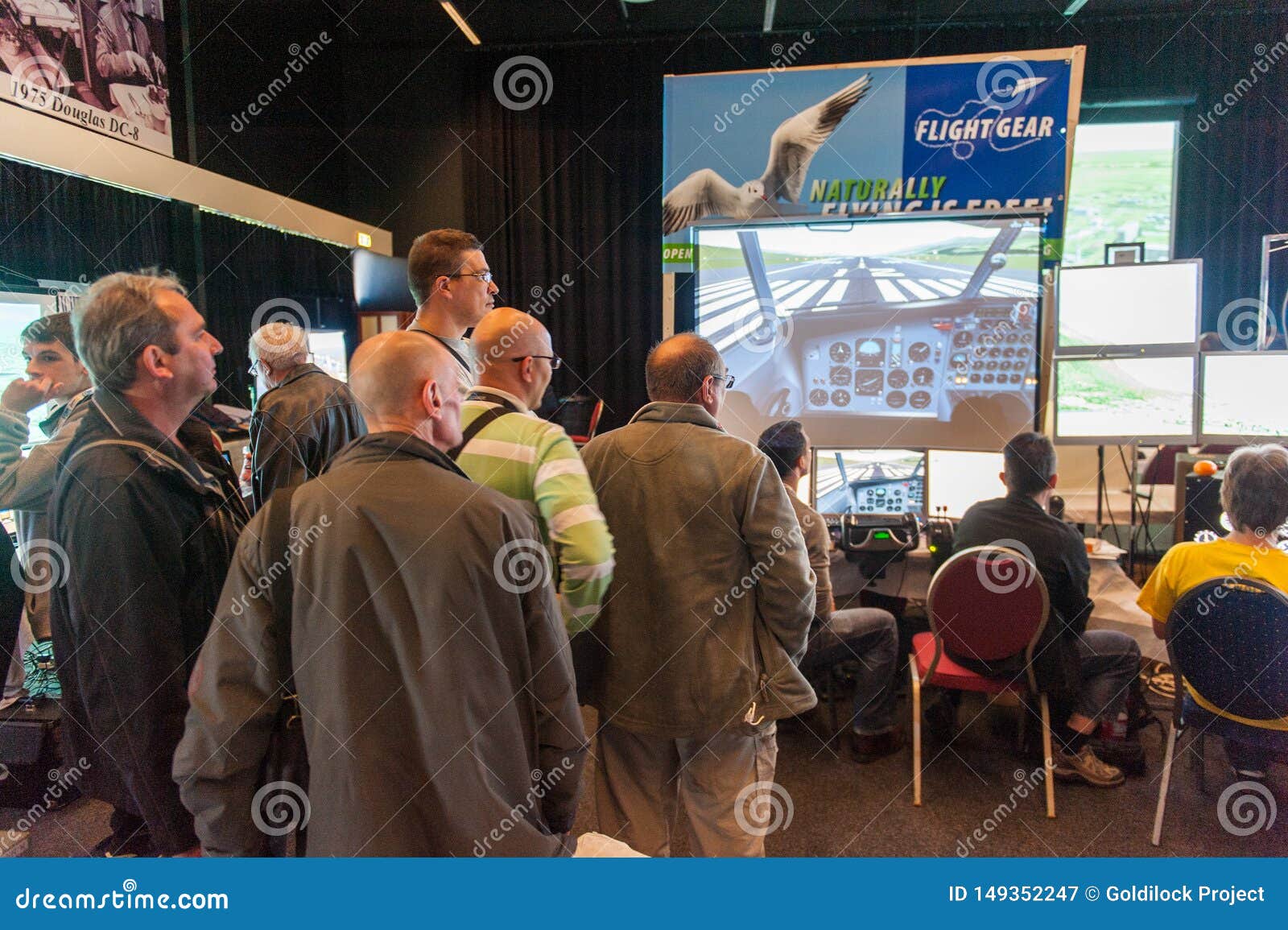 FSWeekend Flightsimulation Exhibit 2013 Editorial Photography - Image ...