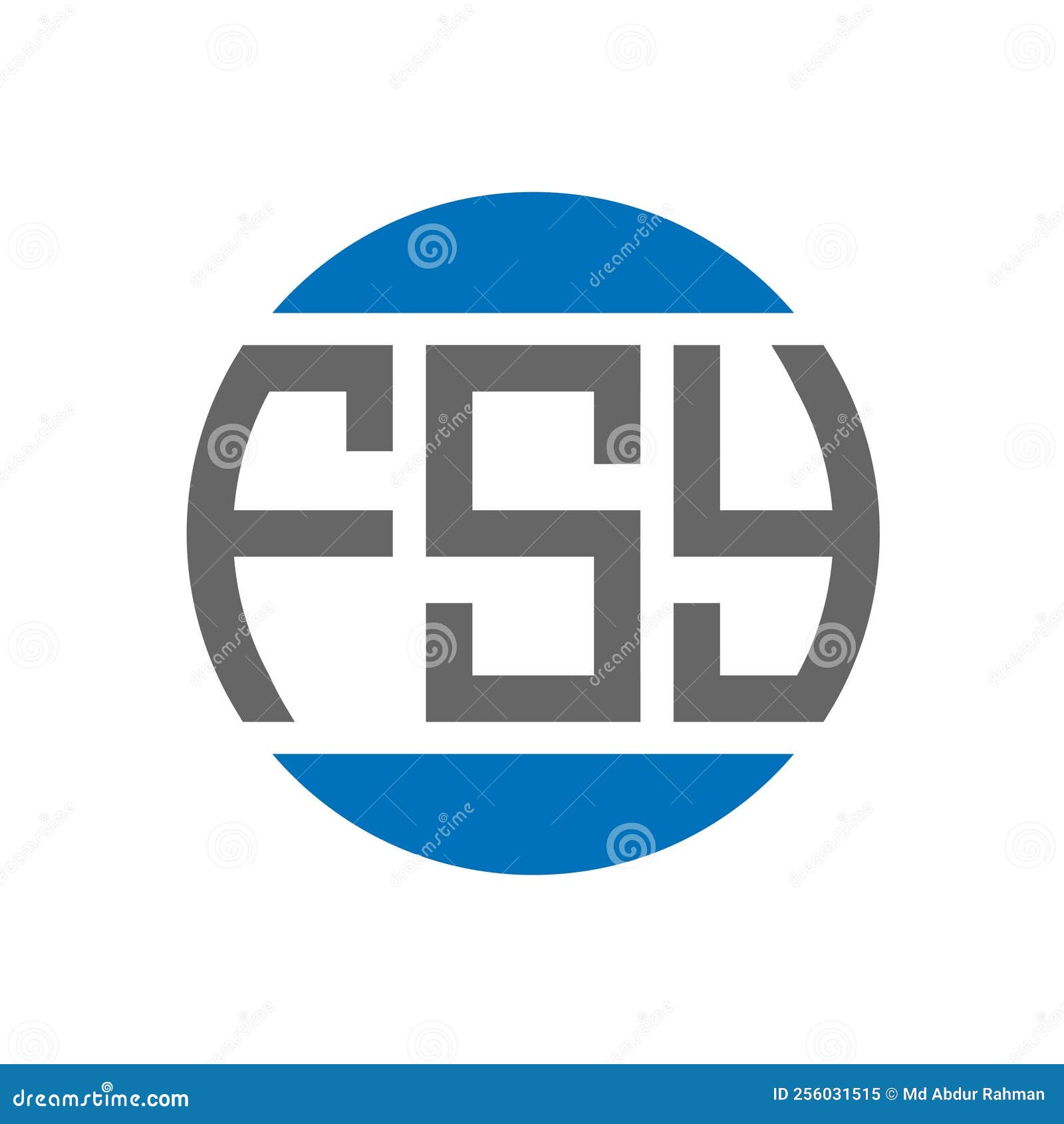 FSY Letter Logo Design on White Background. FSY Creative Initials ...