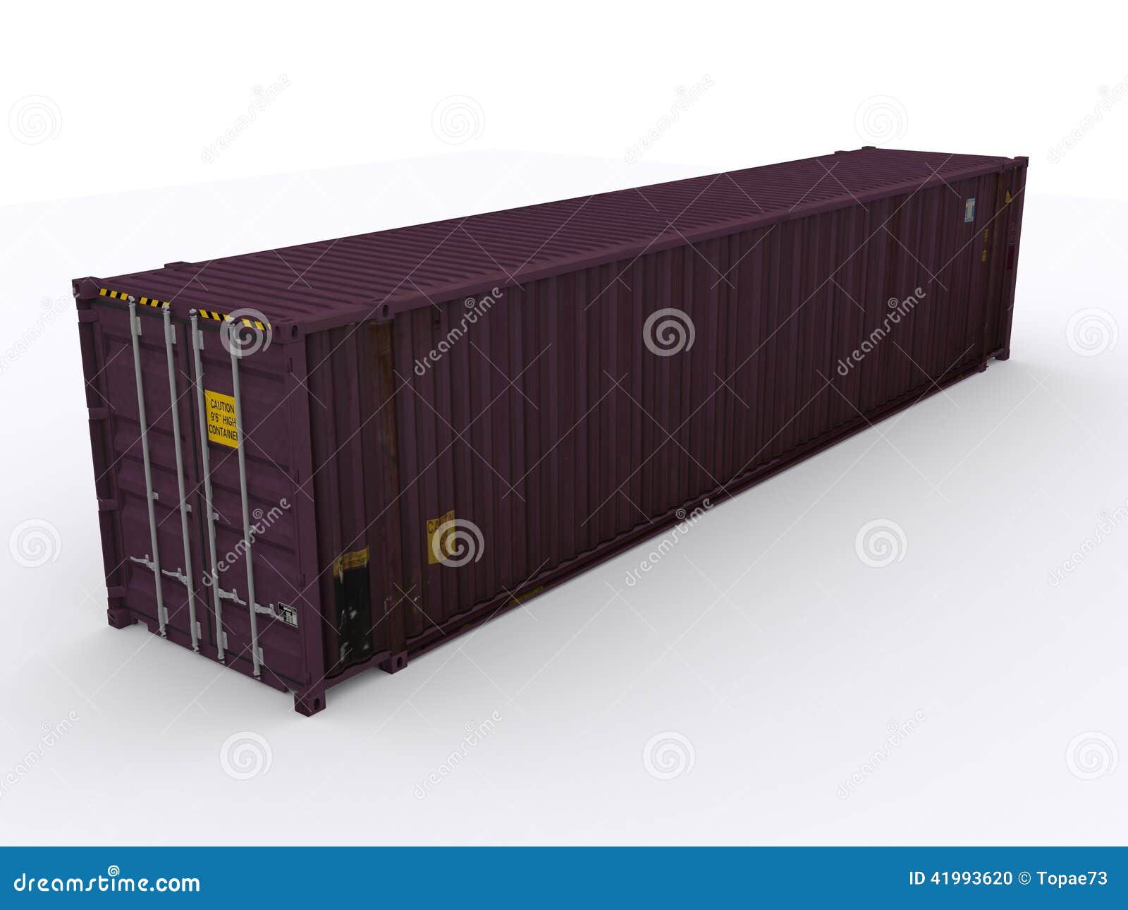 40ft Container Royalty-Free Stock Image | CartoonDealer.com #41310076
