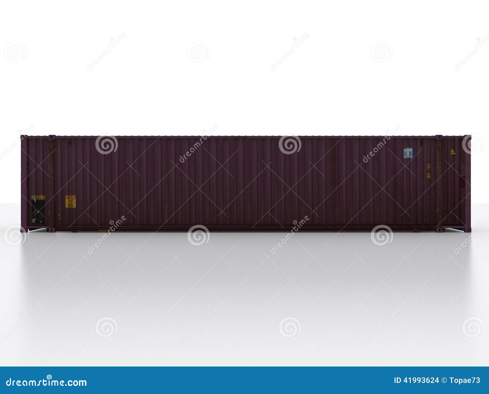 45ft Iso Container Royalty-Free Stock Image | CartoonDealer.com #41993620