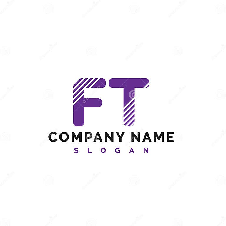 FT Letter Logo Design. FT Letter Logo Vector Illustration - Vector ...