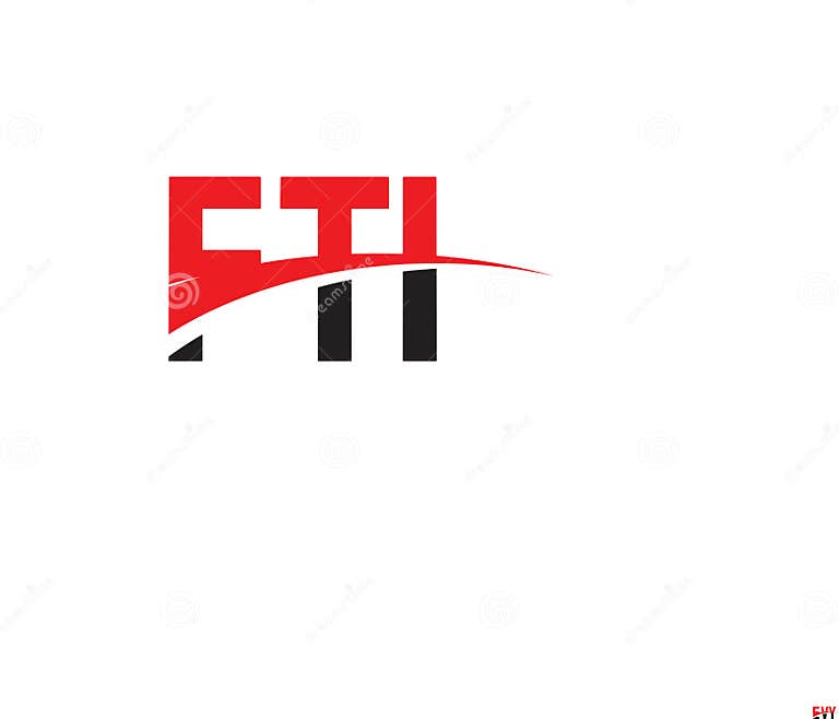 FTI Letter Initial Logo Design Vector Illustration Stock Vector ...