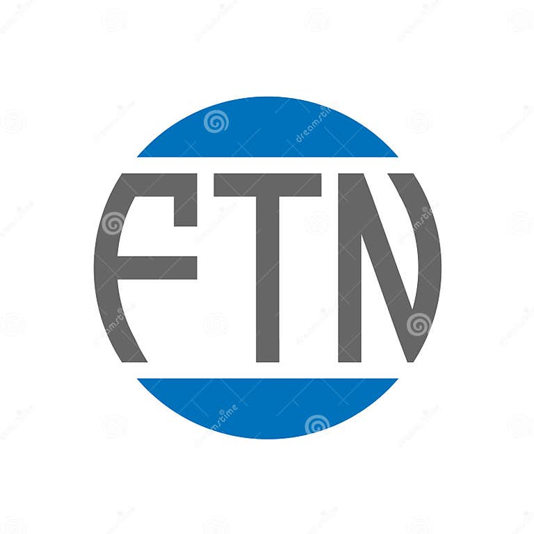 FTN Letter Logo Design on White Background. FTN Creative Initials ...
