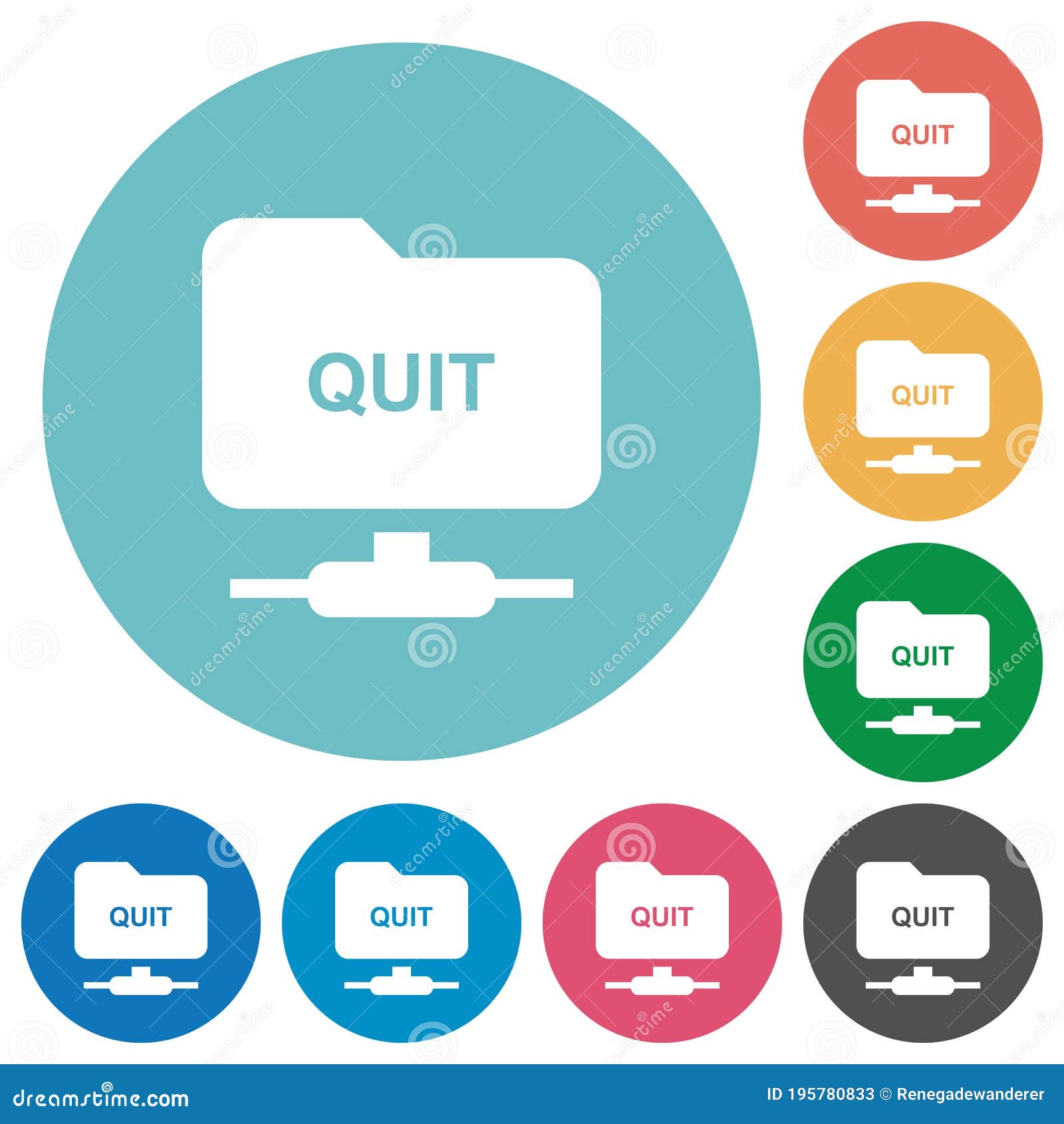 Don't Quit Switch Shows Determination Persist And Persevere Stock ...