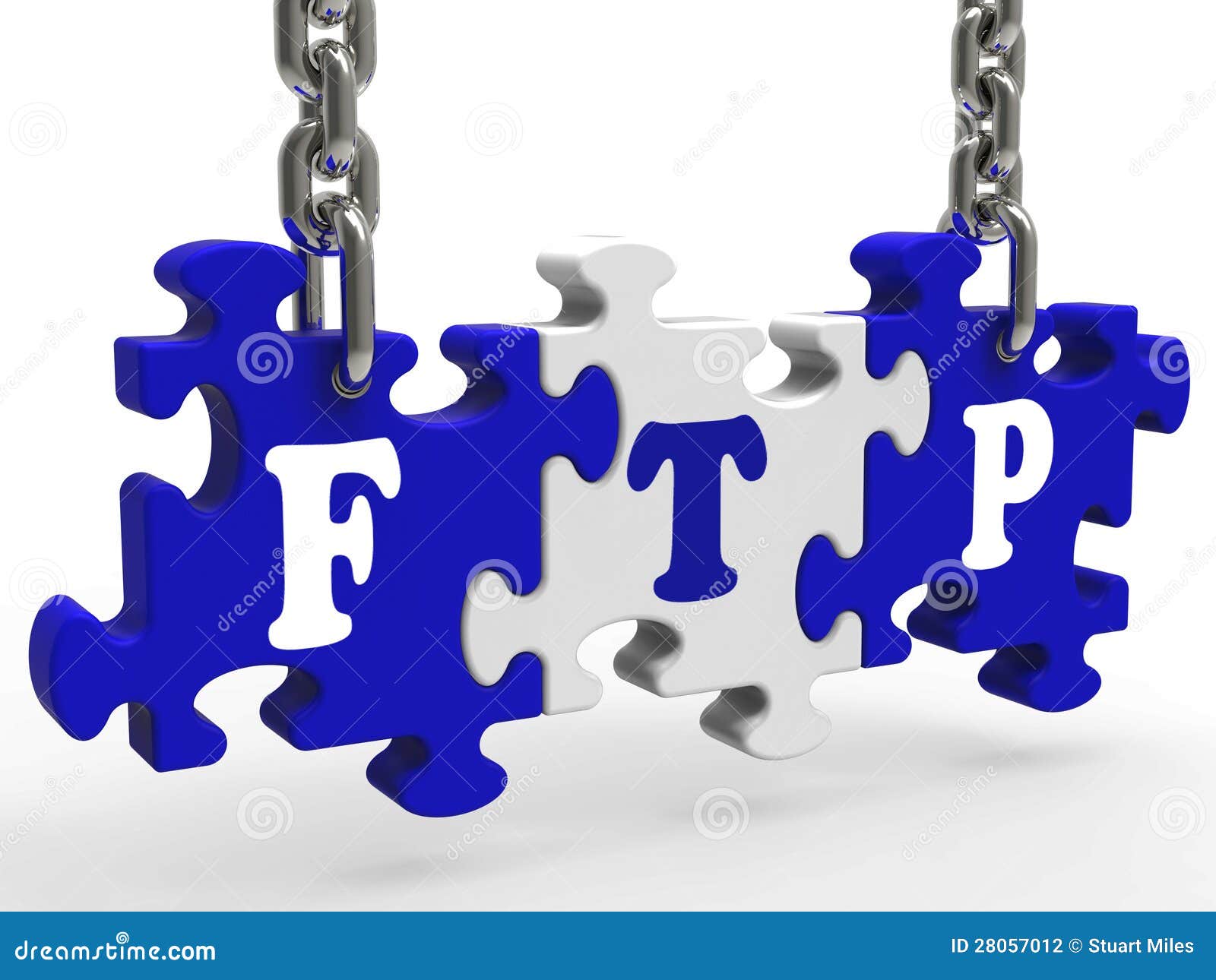 Ftp Sign Means File Transfer Protocol Stock Illustration - Illustration ...